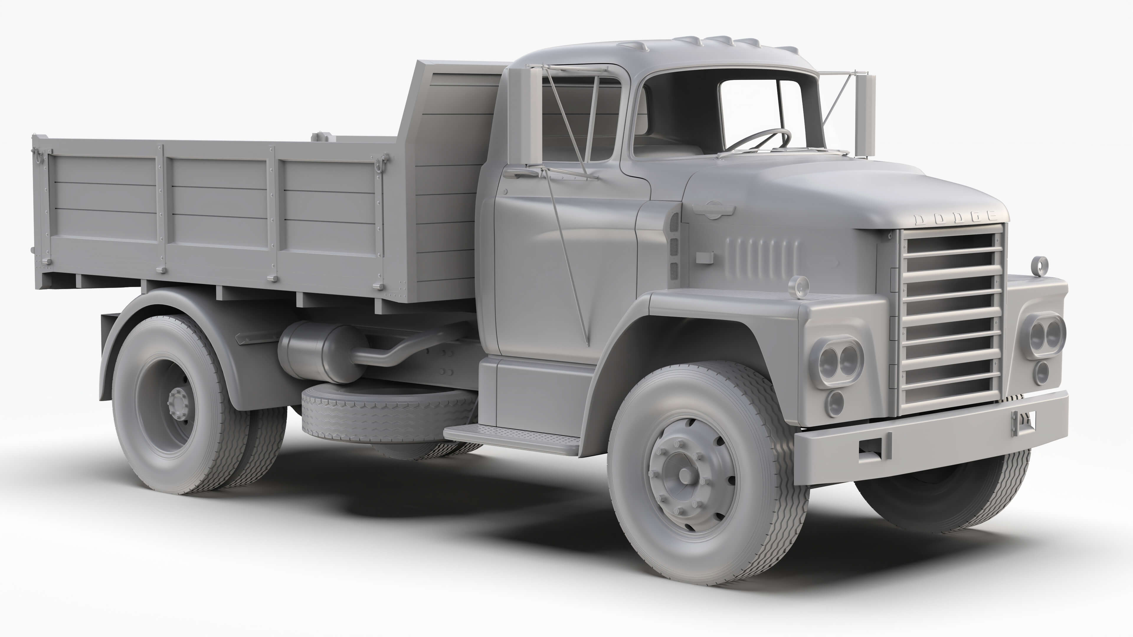 Dodge C600 1967 - 3D Model by Swan3DStudios