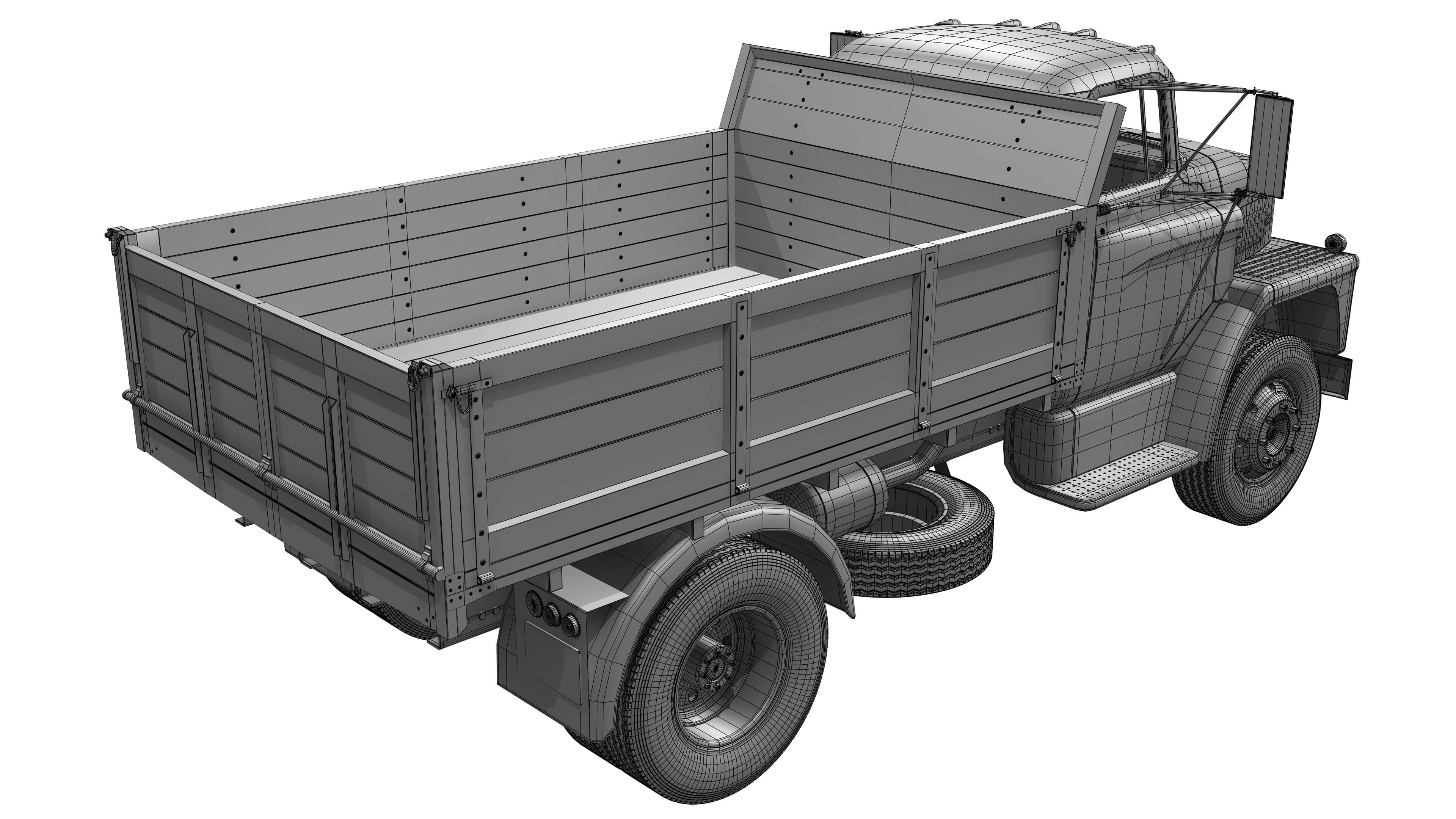 Dodge C600 1967 - 3D Model by Swan3DStudios