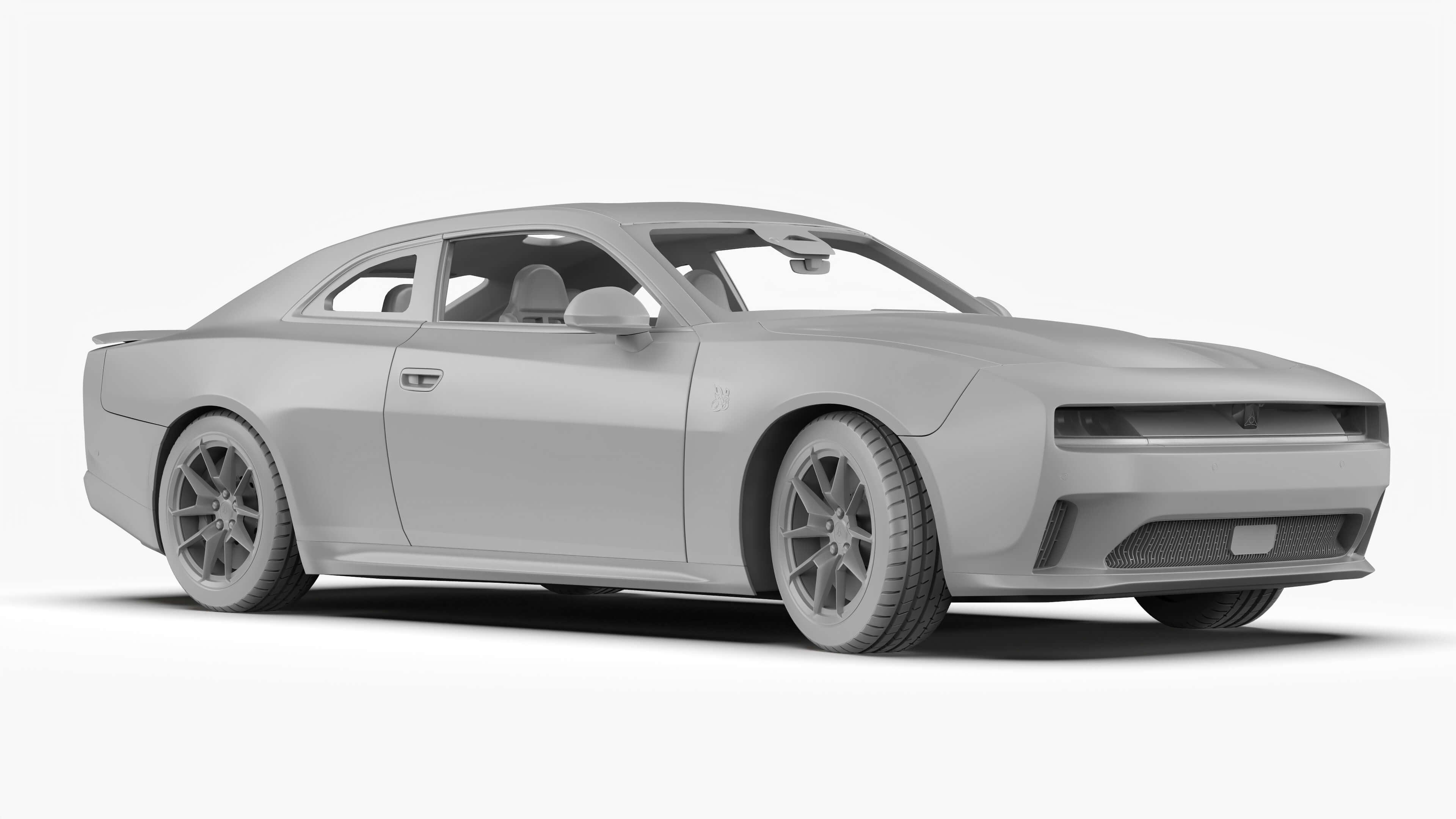 Dodge Charger Daytona 2025 - 3D Model by Swan3DStudios