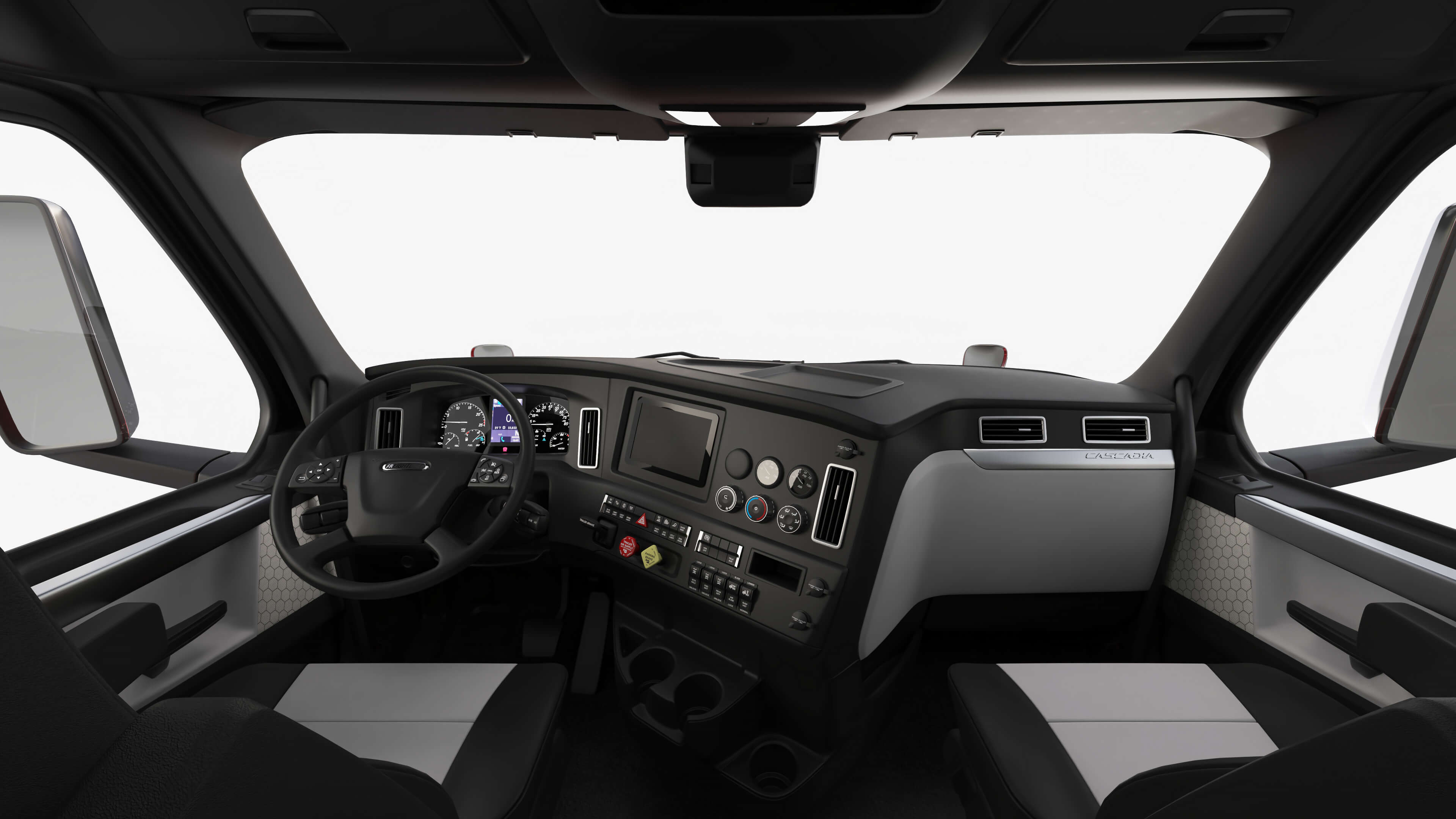 Freightliner Cascadia 2017 - Present + HQ Interior 3D Model by Swan3DStudios
