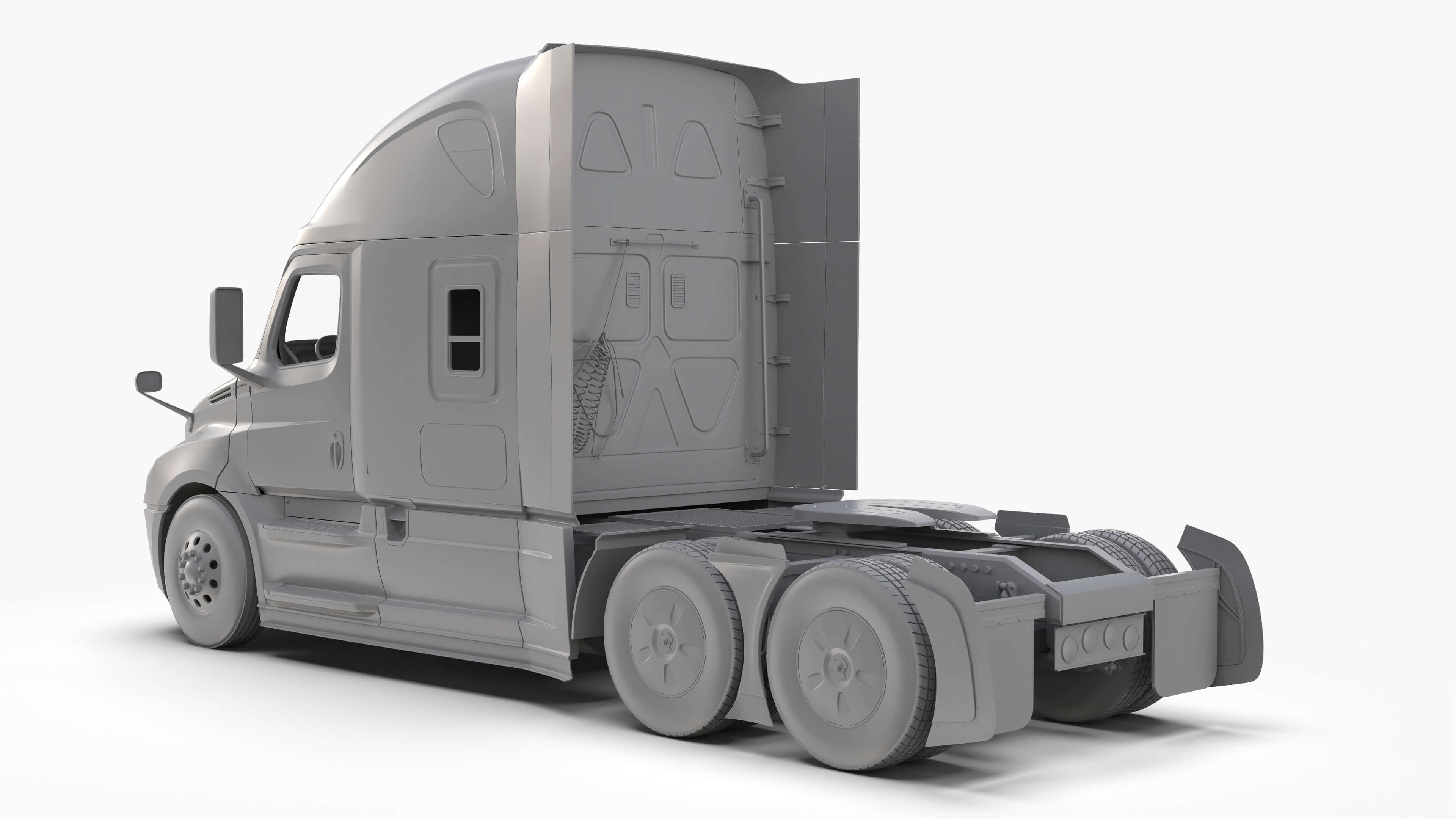 Freightliner Cascadia 2017 - Present + HQ Interior 3D Model by ...