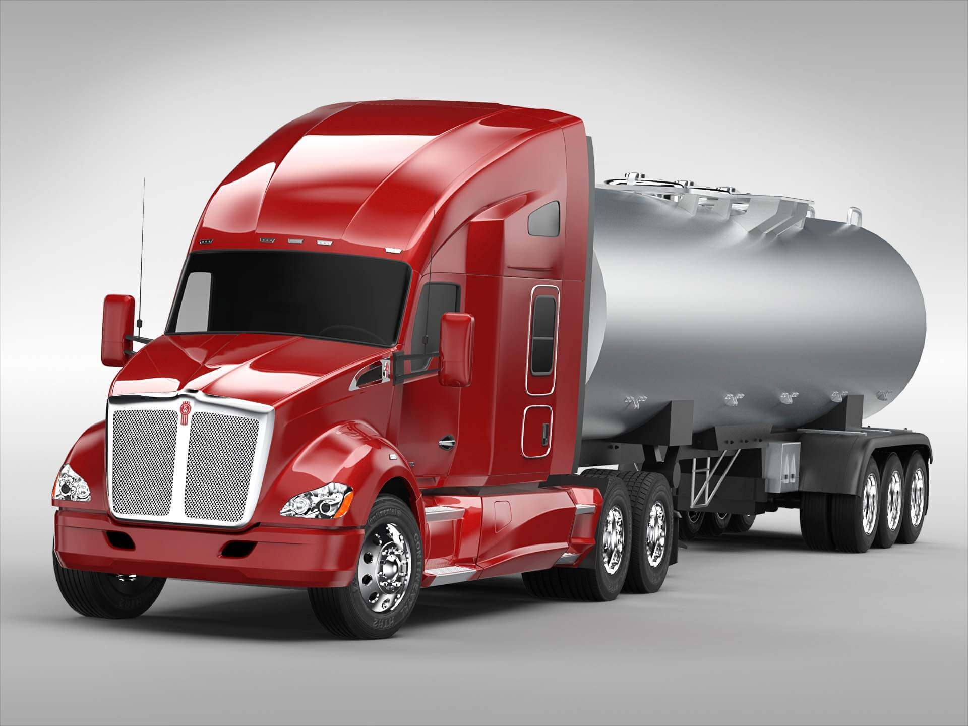 Kenworth T680 Red