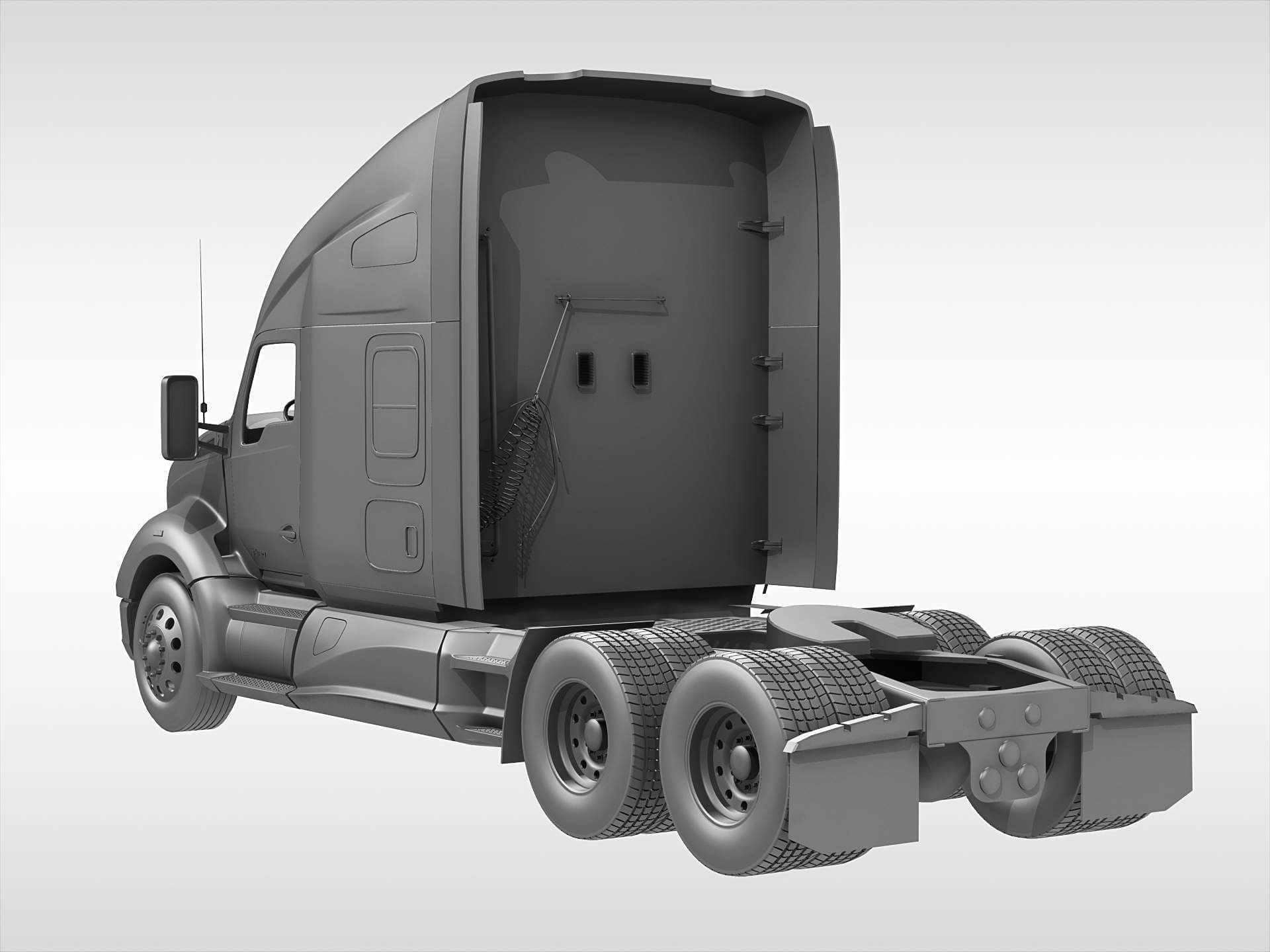 Kenworth T680 - 3D Model by Swan3DStudios