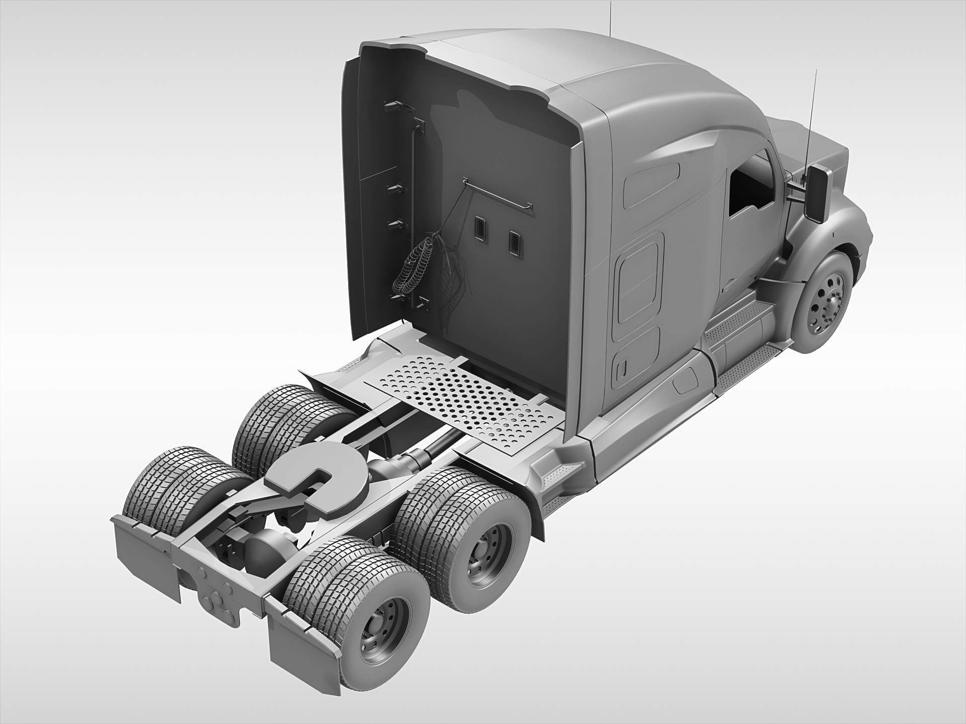 Kenworth T680 - 3D Model by Swan3DStudios