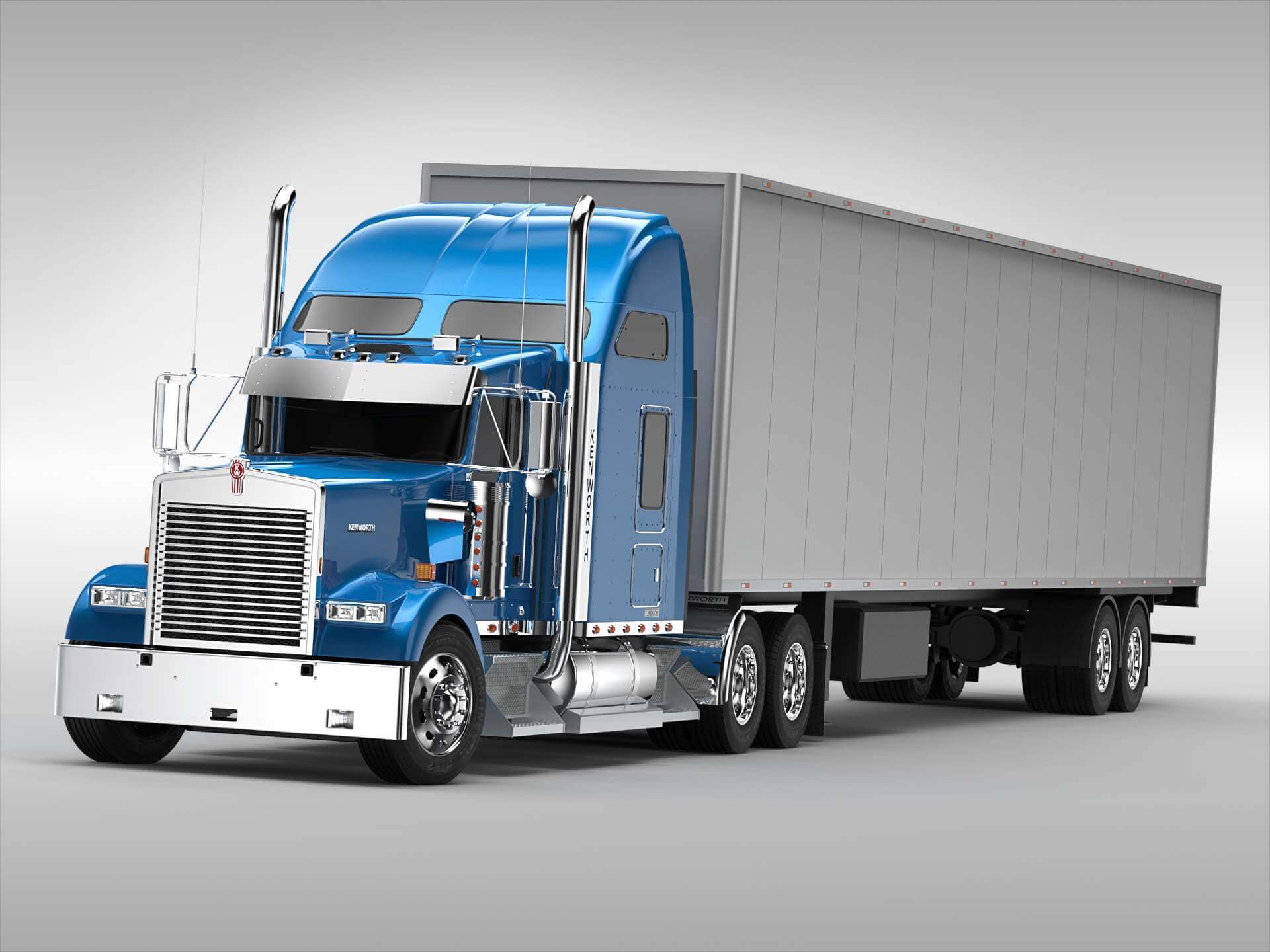 Kenworth W900 - 3D Model by Swan3DStudios
