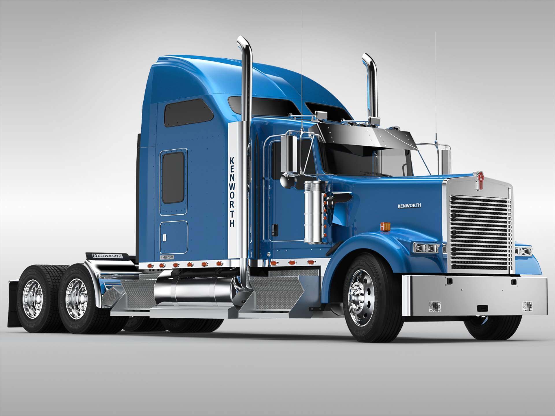 Kenworth W900 - 3D Model by Swan3DStudios