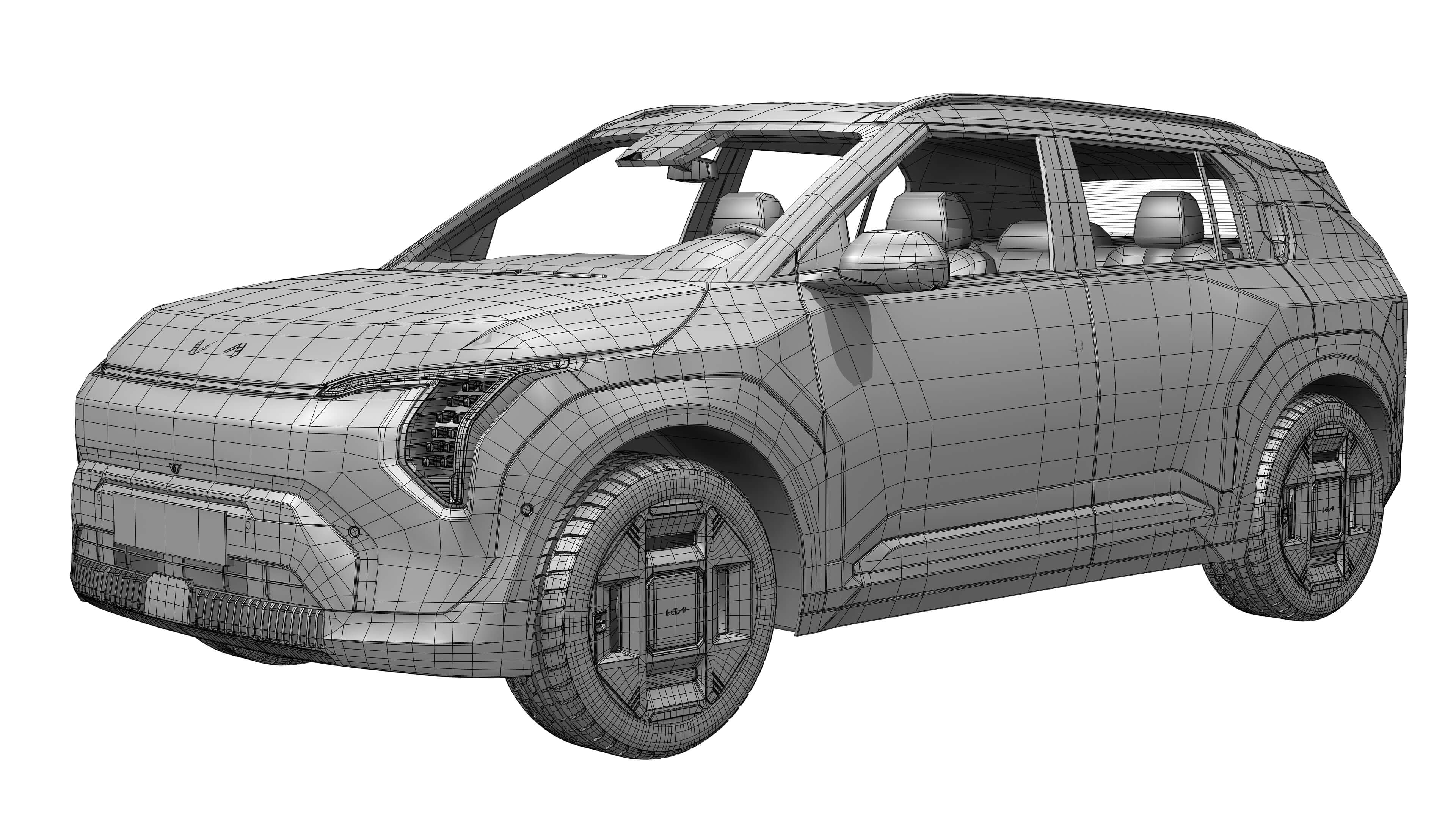 Kia EV3 2025 - 3D Model by Swan3DStudios