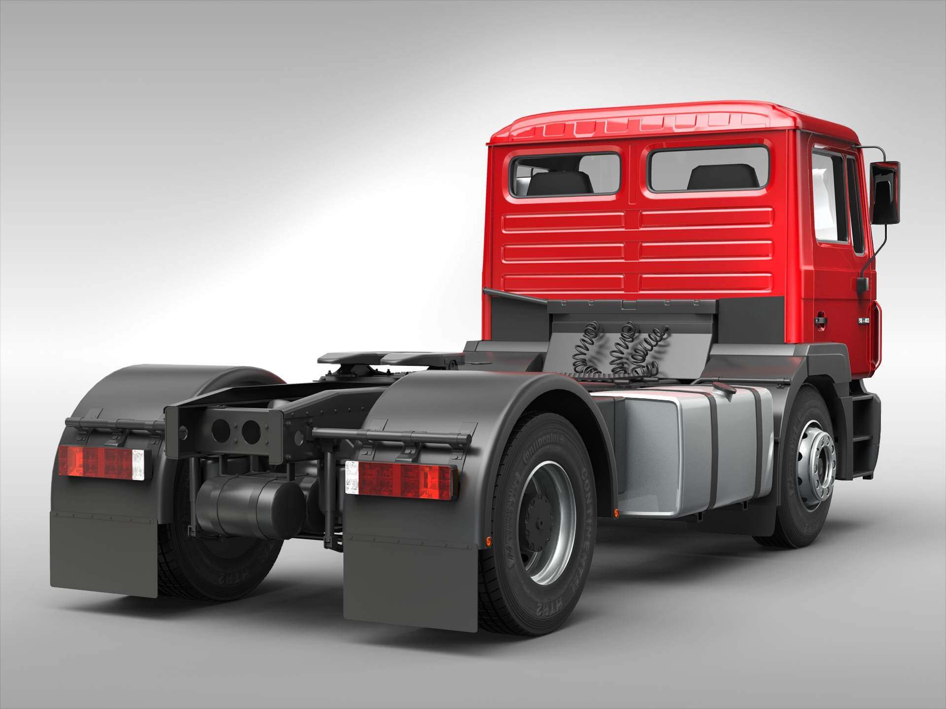 MAN F2000 Semi Truck - 3D Model by Swan3DStudios