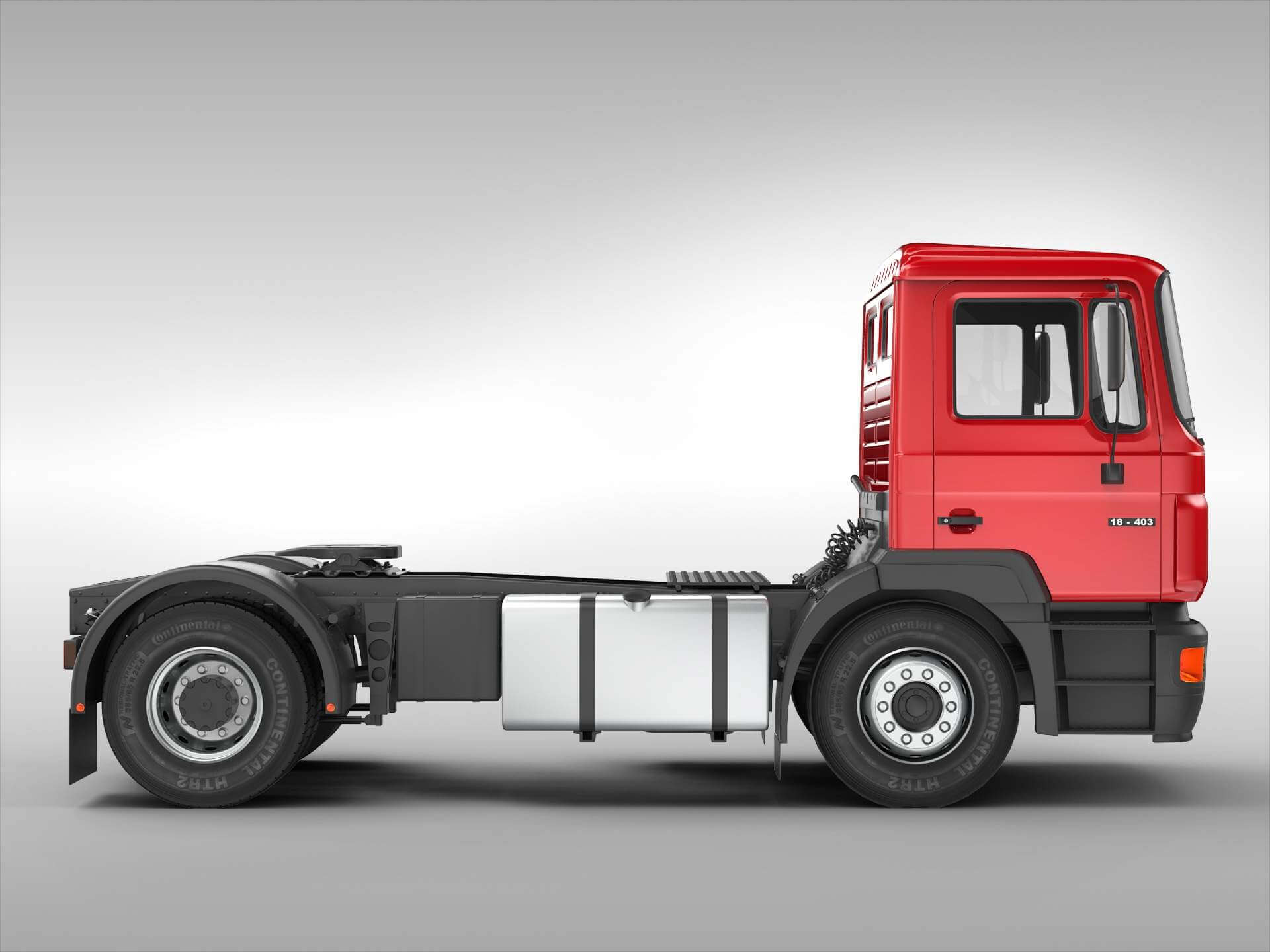 MAN F2000 Semi Truck - 3D Model by Swan3DStudios
