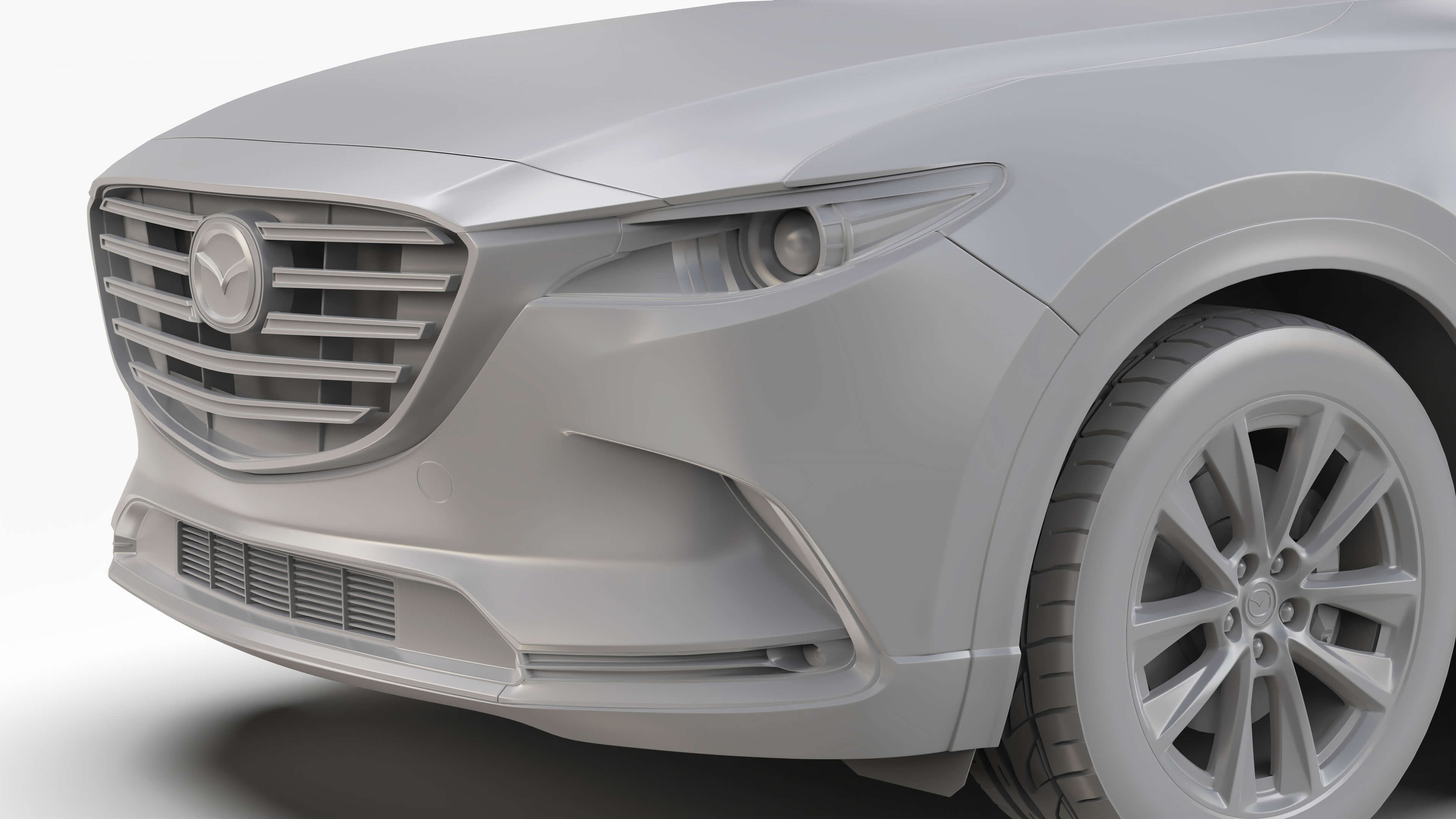 Mazda CX-9 2016 3D Model by Swan3DStudios