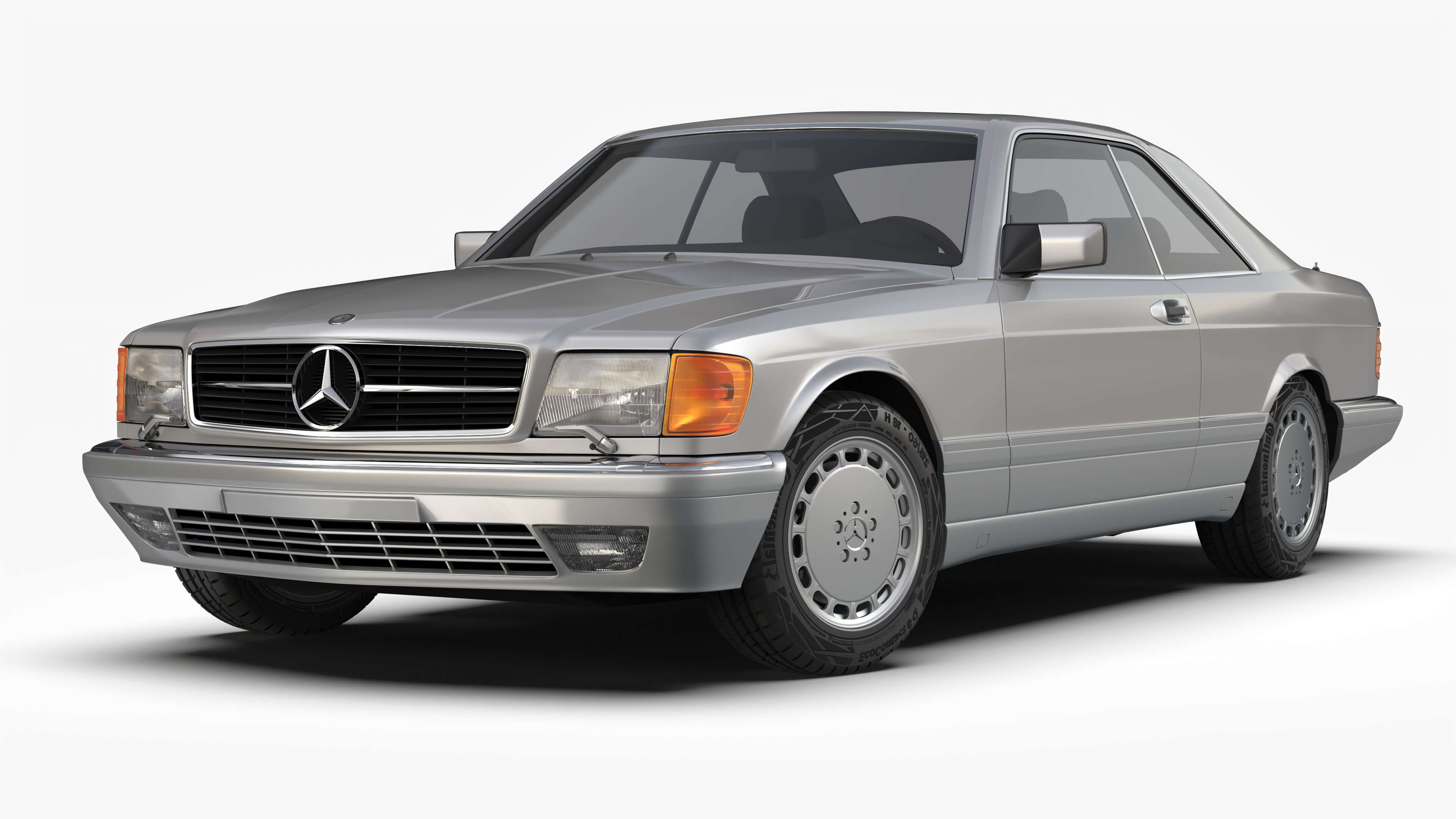 Mercedes Benz 560 SEC W126 (1986 - 1991) 3D Model by Swan3DStudios