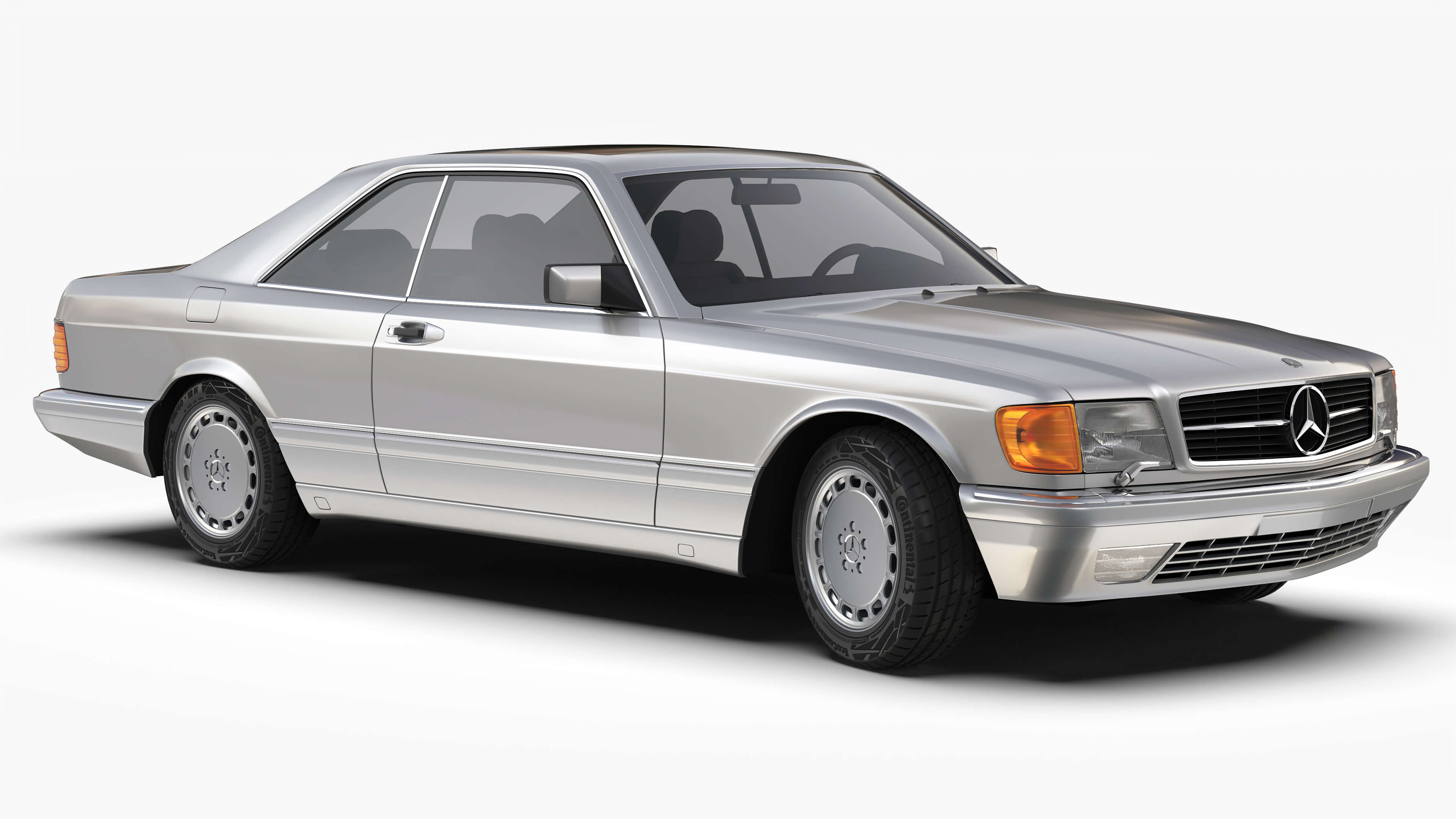 Mercedes Benz 560 SEC W126 (1986 - 1991) 3D Model by Swan3DStudios