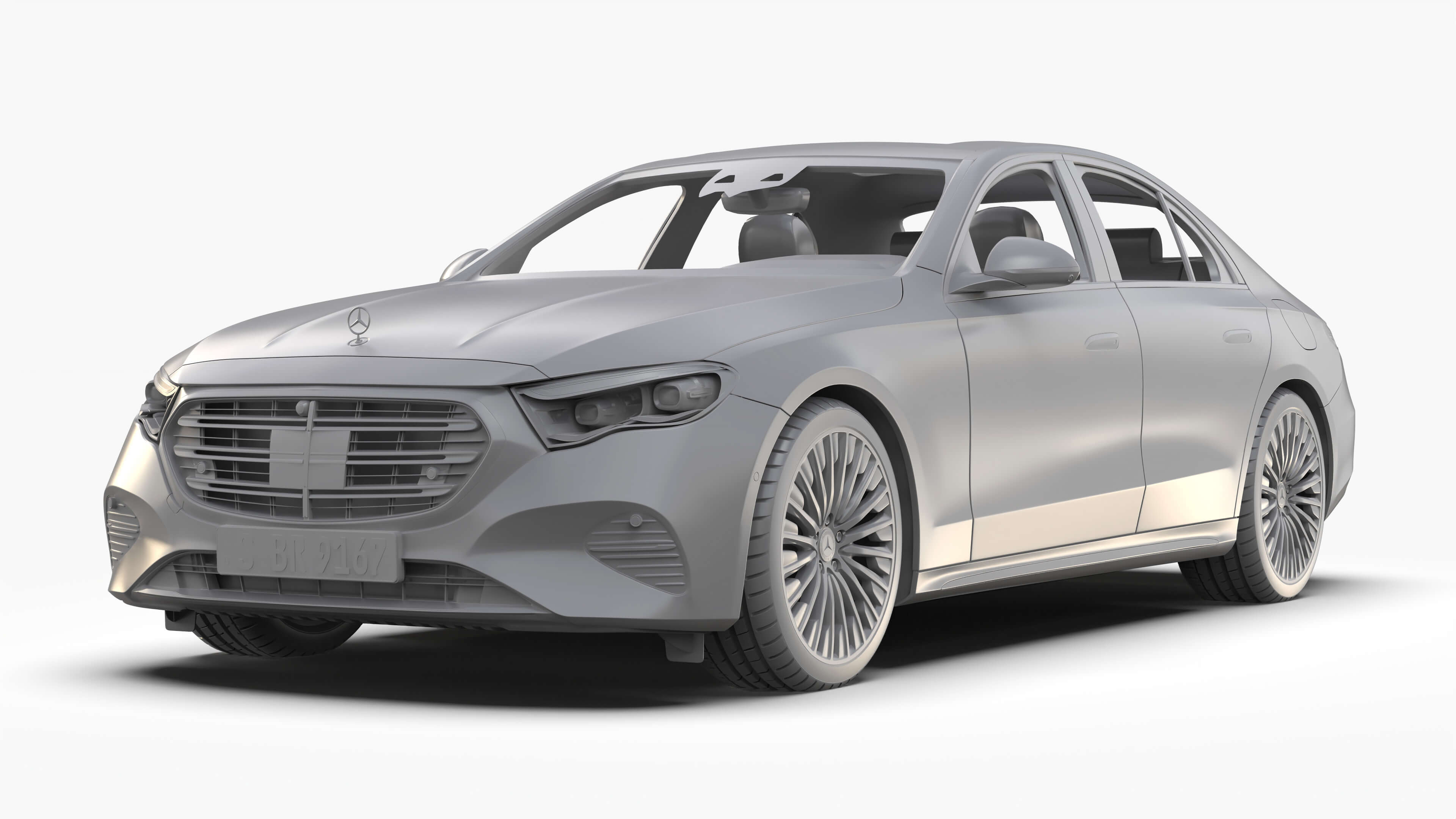 Mercedes Benz E Class 2024 - 3D Model by Swan3DStudios
