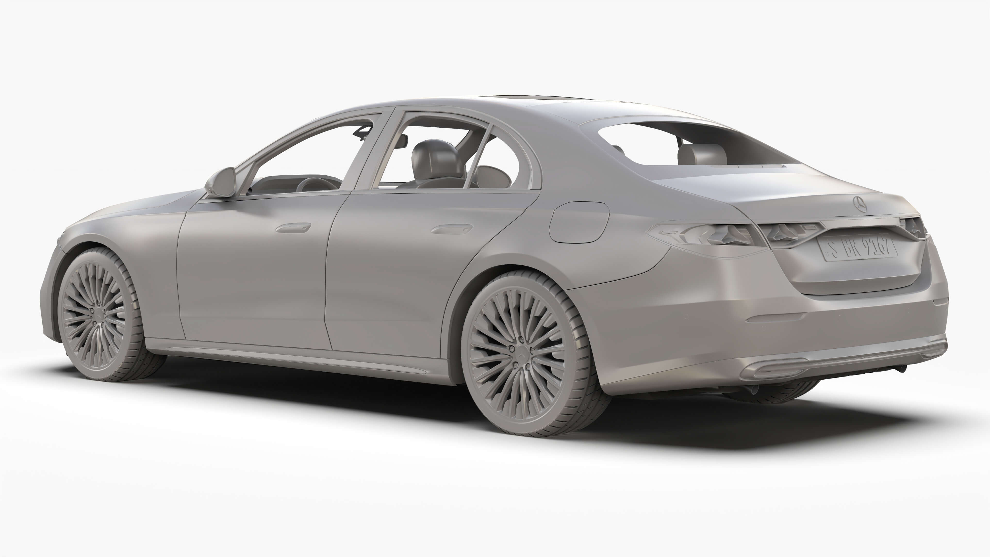 Mercedes Benz E Class 2024 - 3D Model by Swan3DStudios