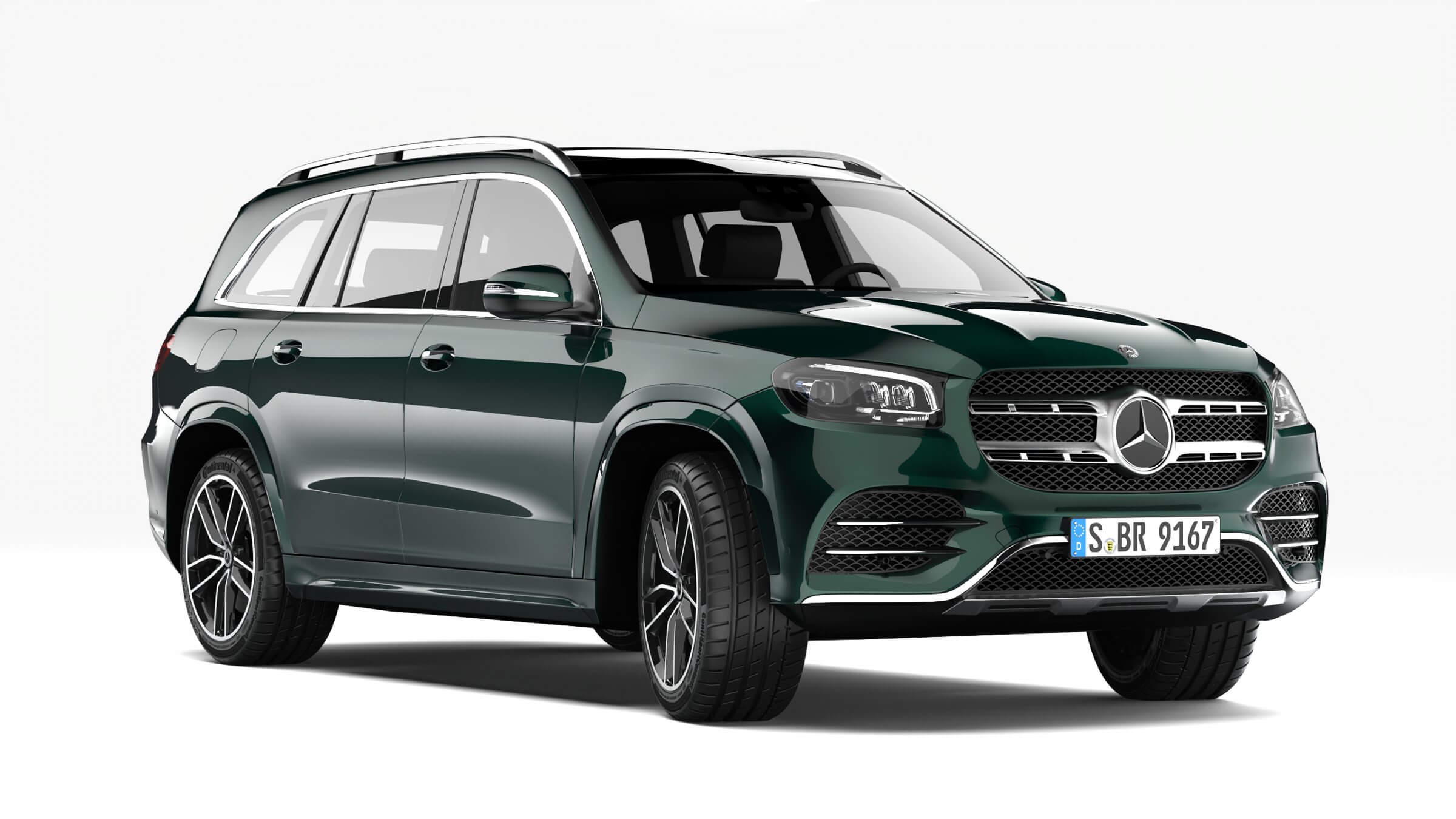 Mercedes Benz GLS Class 2020 - 3D Model by Swan3DStudios