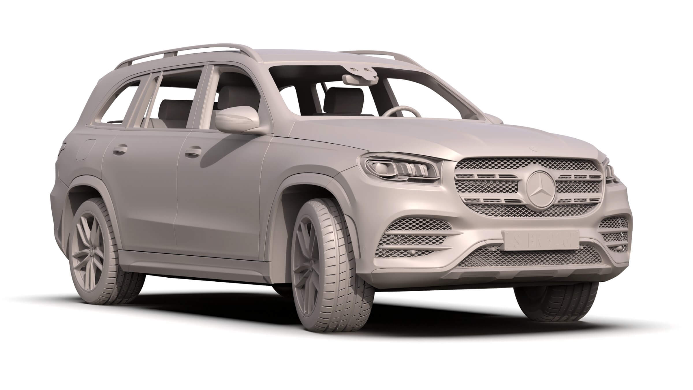 Mercedes Benz GLS Class 2020 - 3D Model by Swan3DStudios