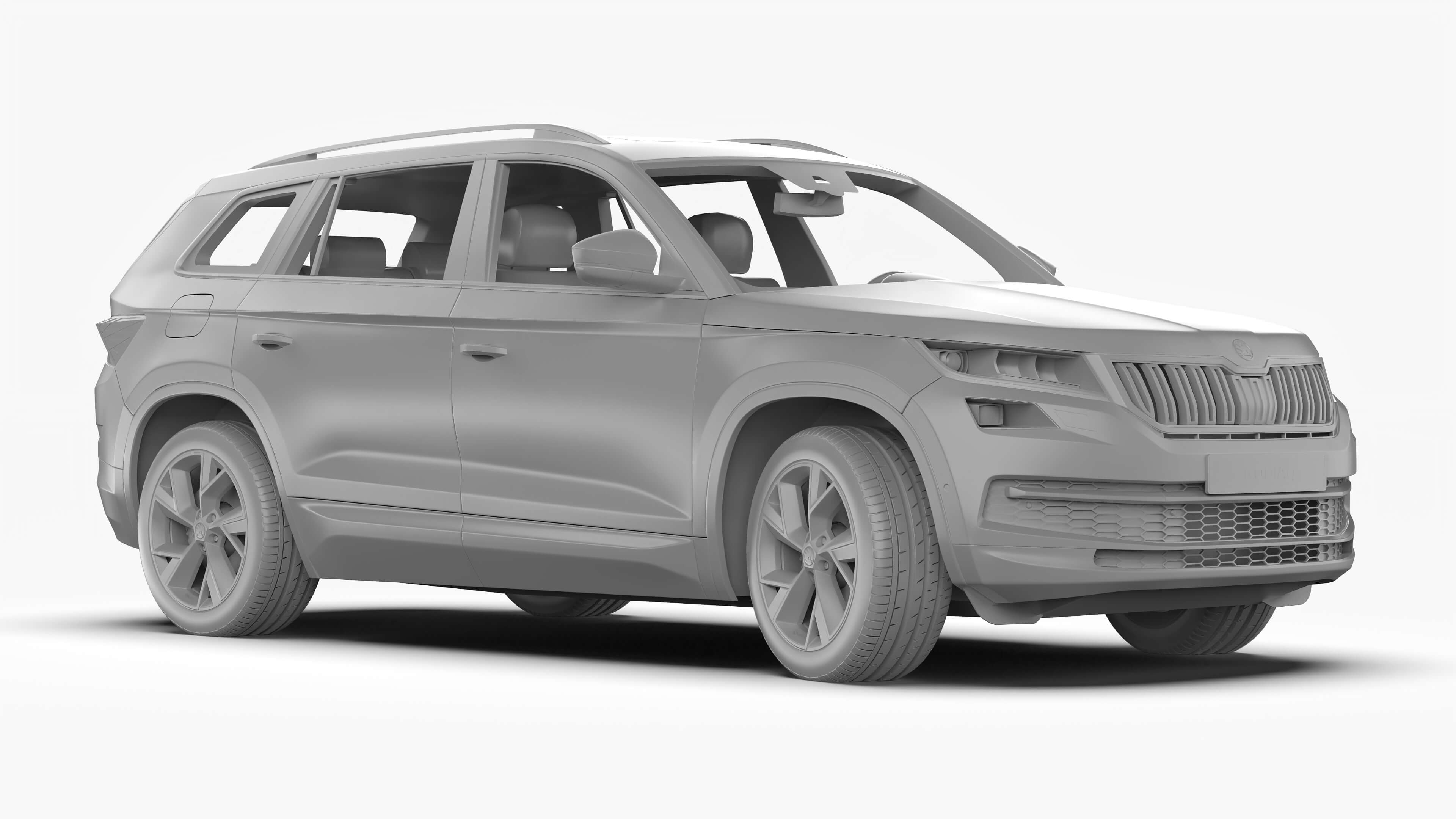 Skoda Kodiaq 2016 - 2021 3D Model by Swan3DStudios
