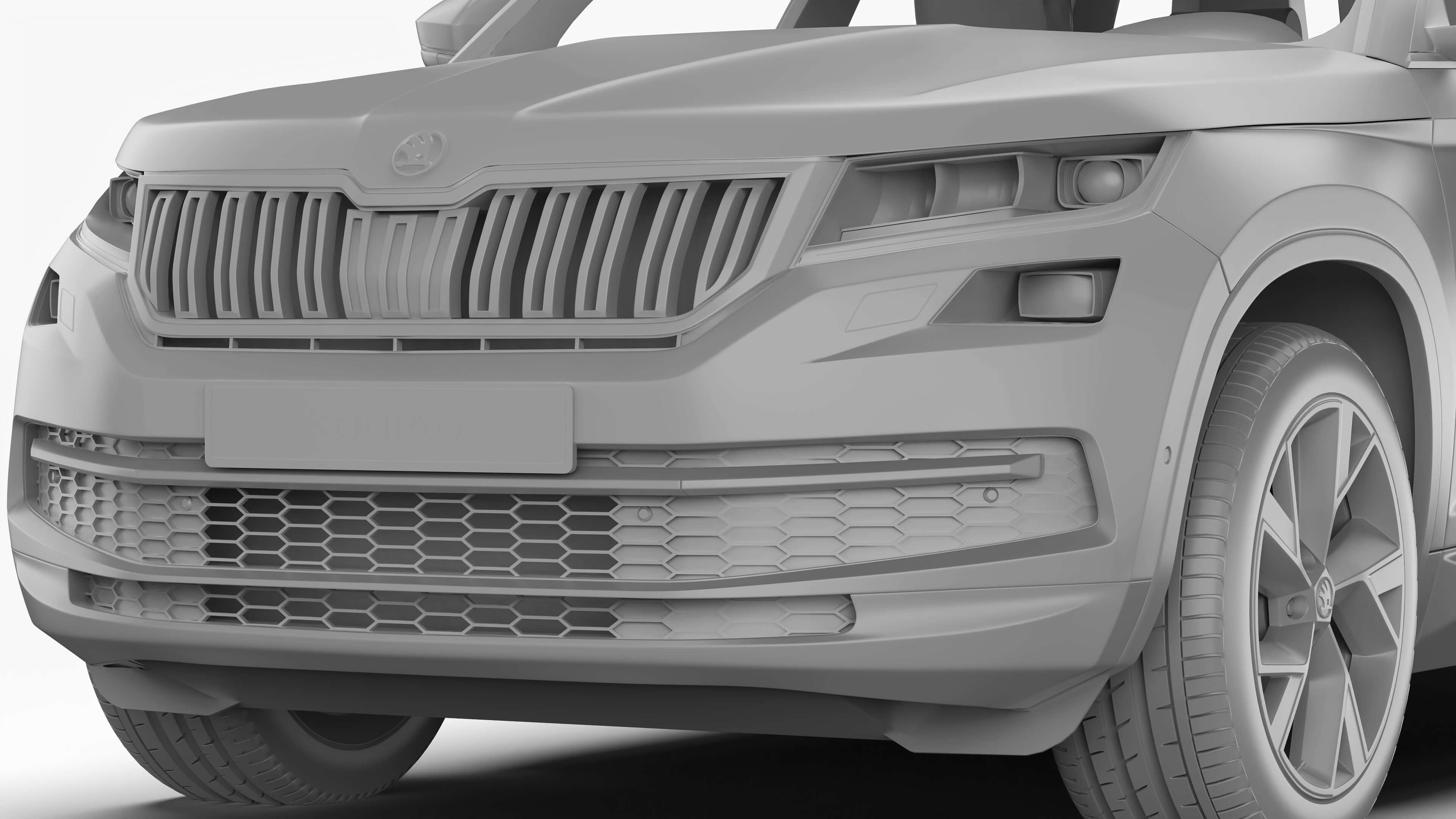 Skoda Kodiaq 2016 - 2021 3D Model by Swan3DStudios