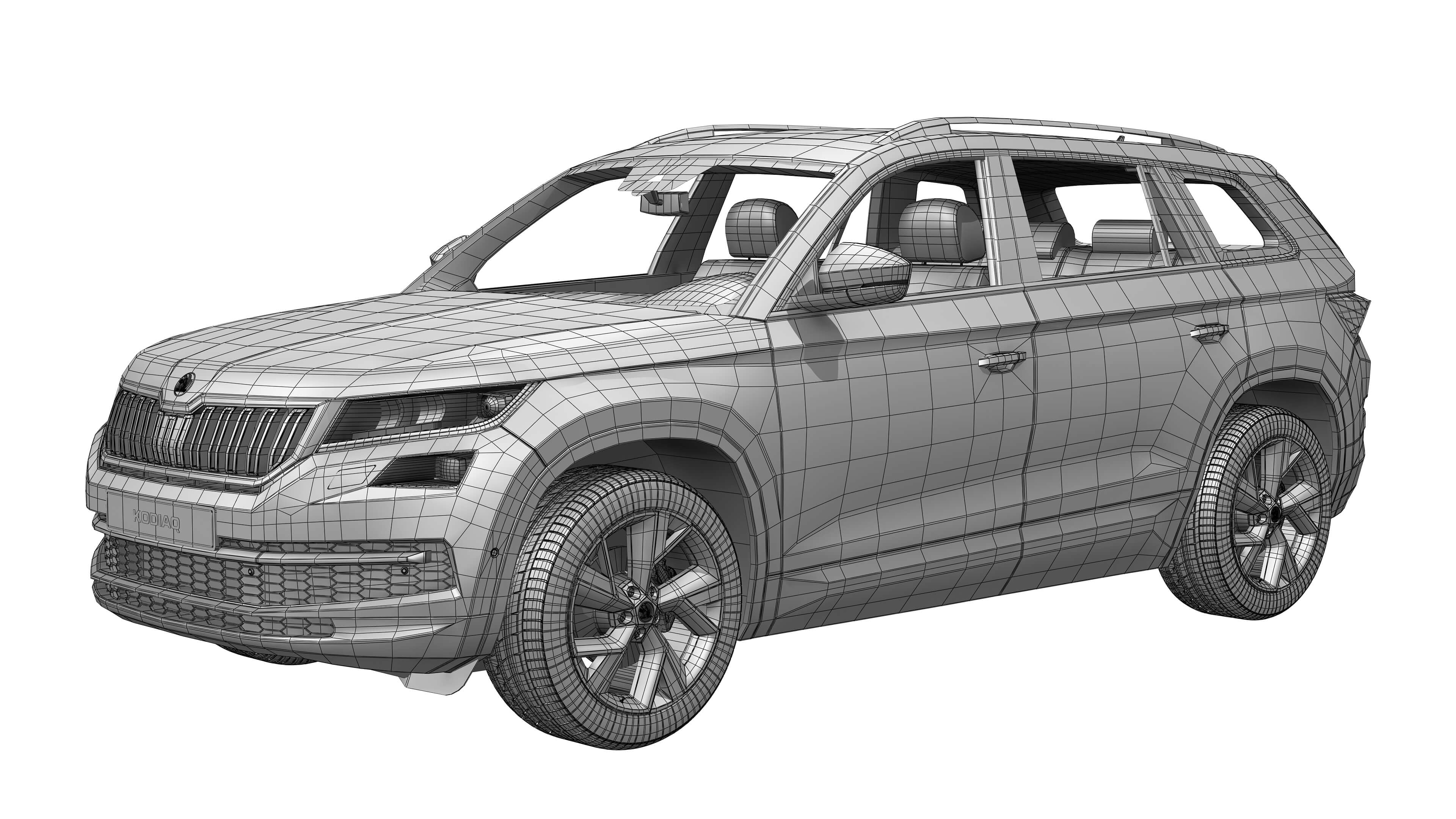 Skoda Kodiaq 2016 - 2021 3D Model by Swan3DStudios