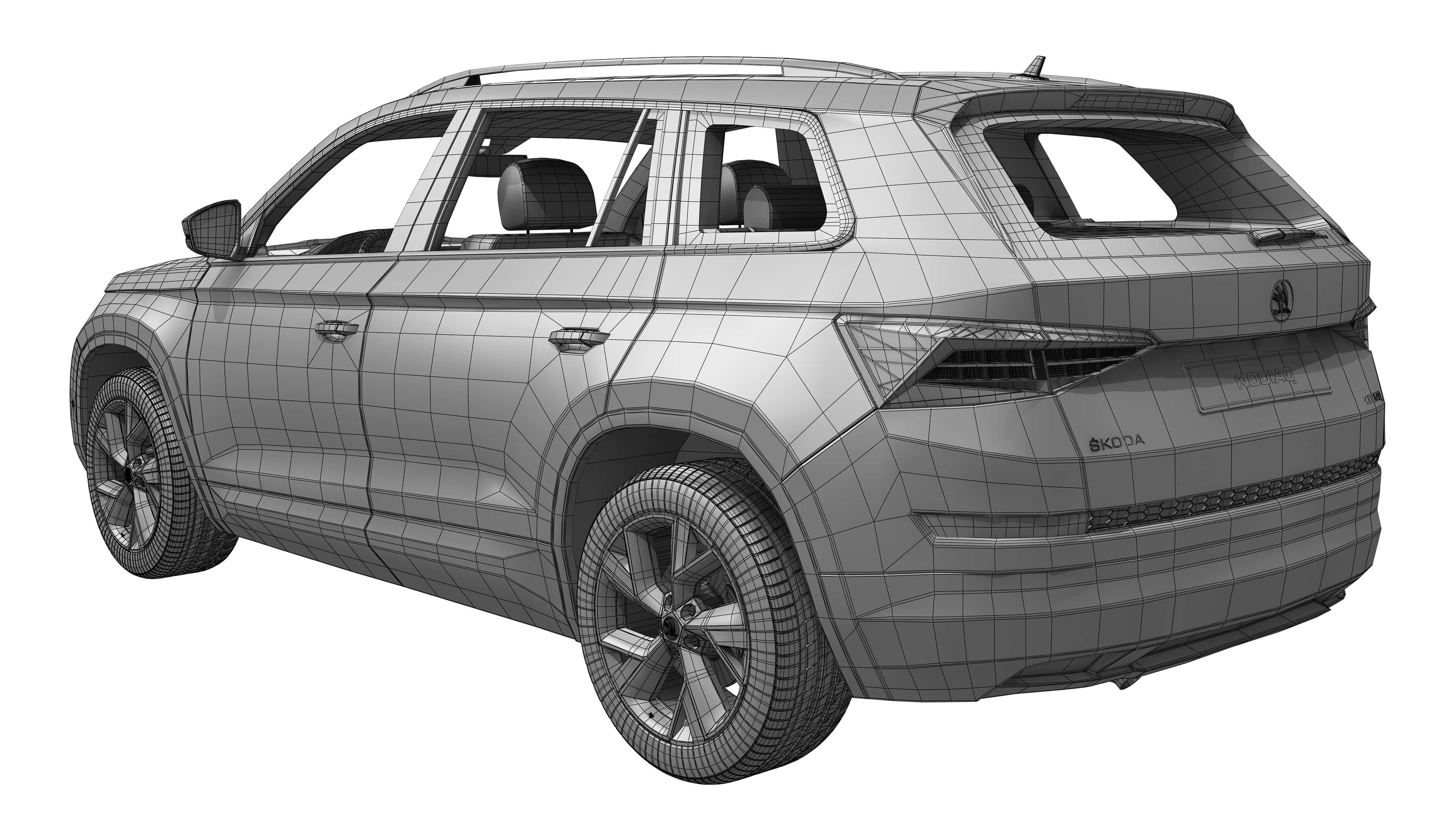 Skoda Kodiaq 2016 - 2021 3D Model by Swan3DStudios