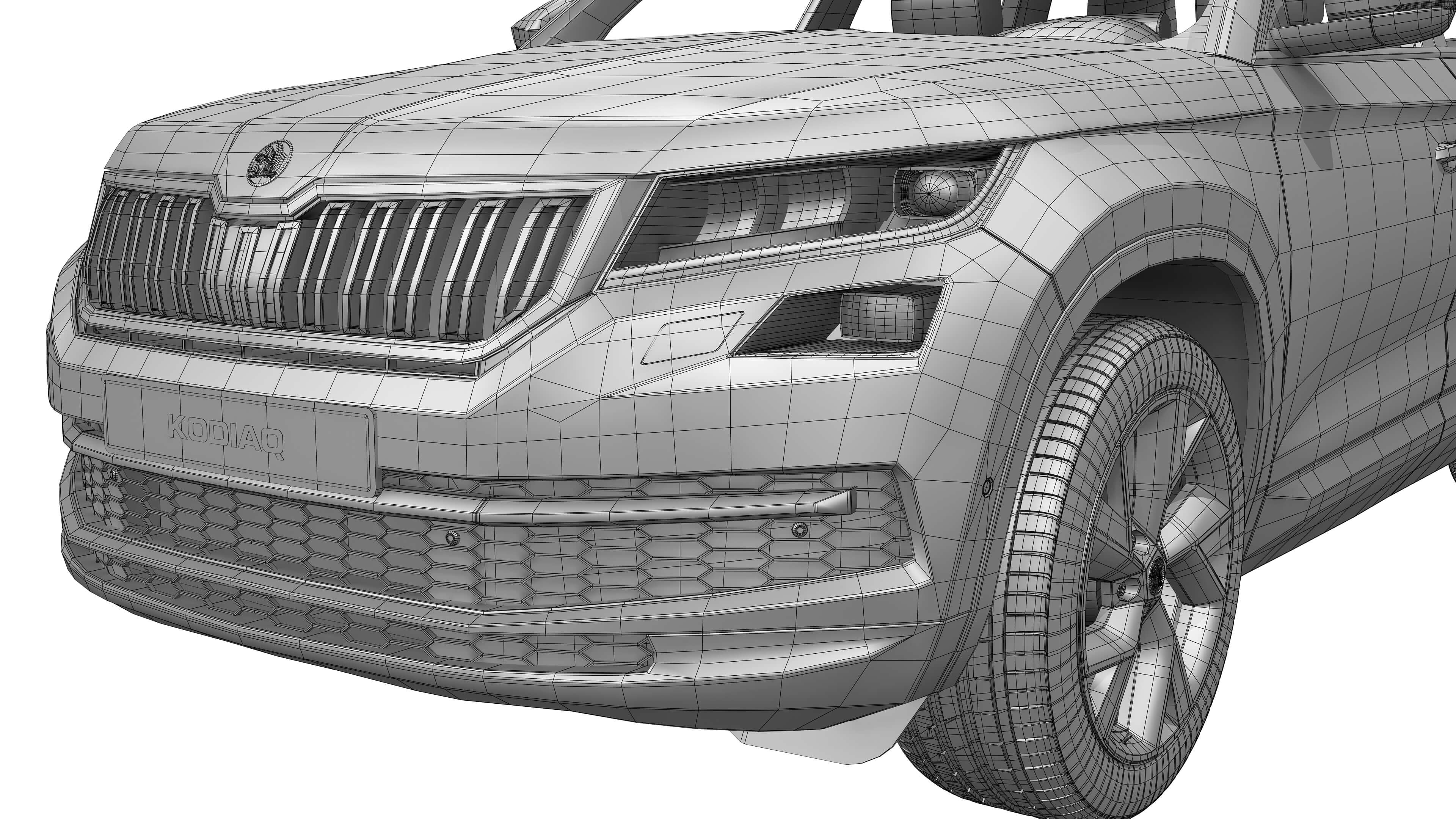 Skoda Kodiaq 2016 - 2021 3D Model by Swan3DStudios