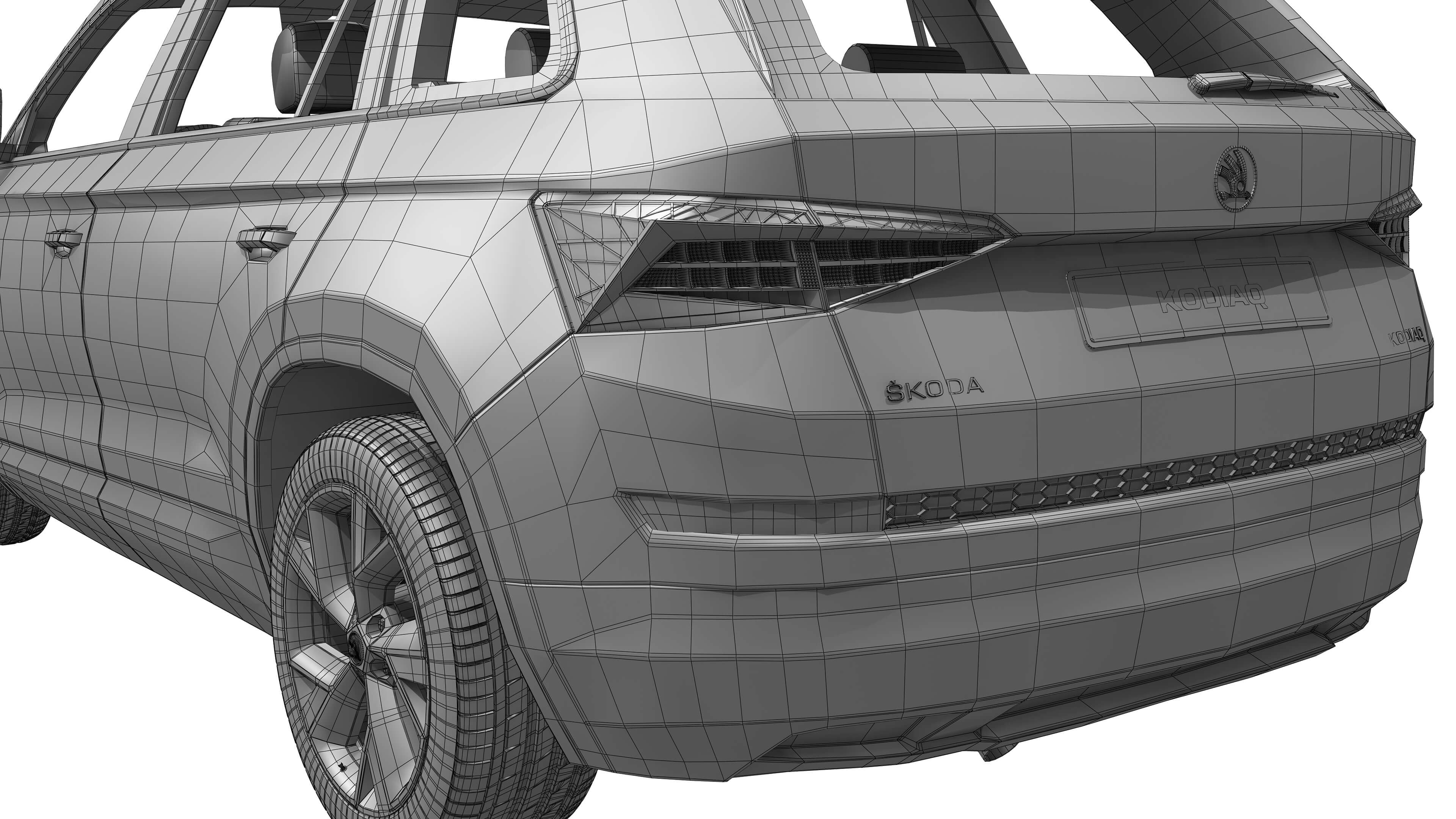 Skoda Kodiaq 2016 - 2021 3D Model by Swan3DStudios