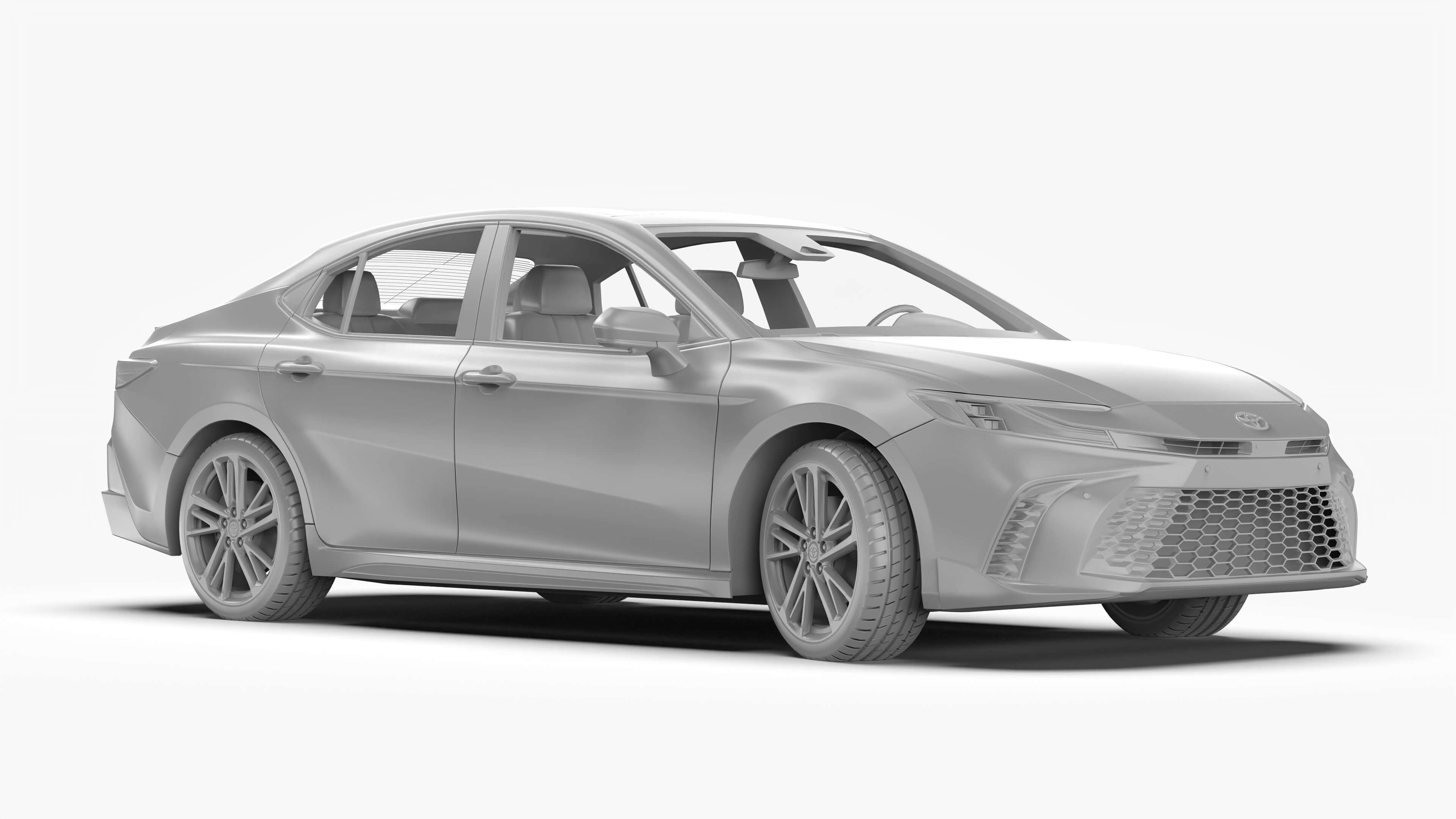 Toyota Camry Hybrid 2025 - 3D Model by Swan3DStudios