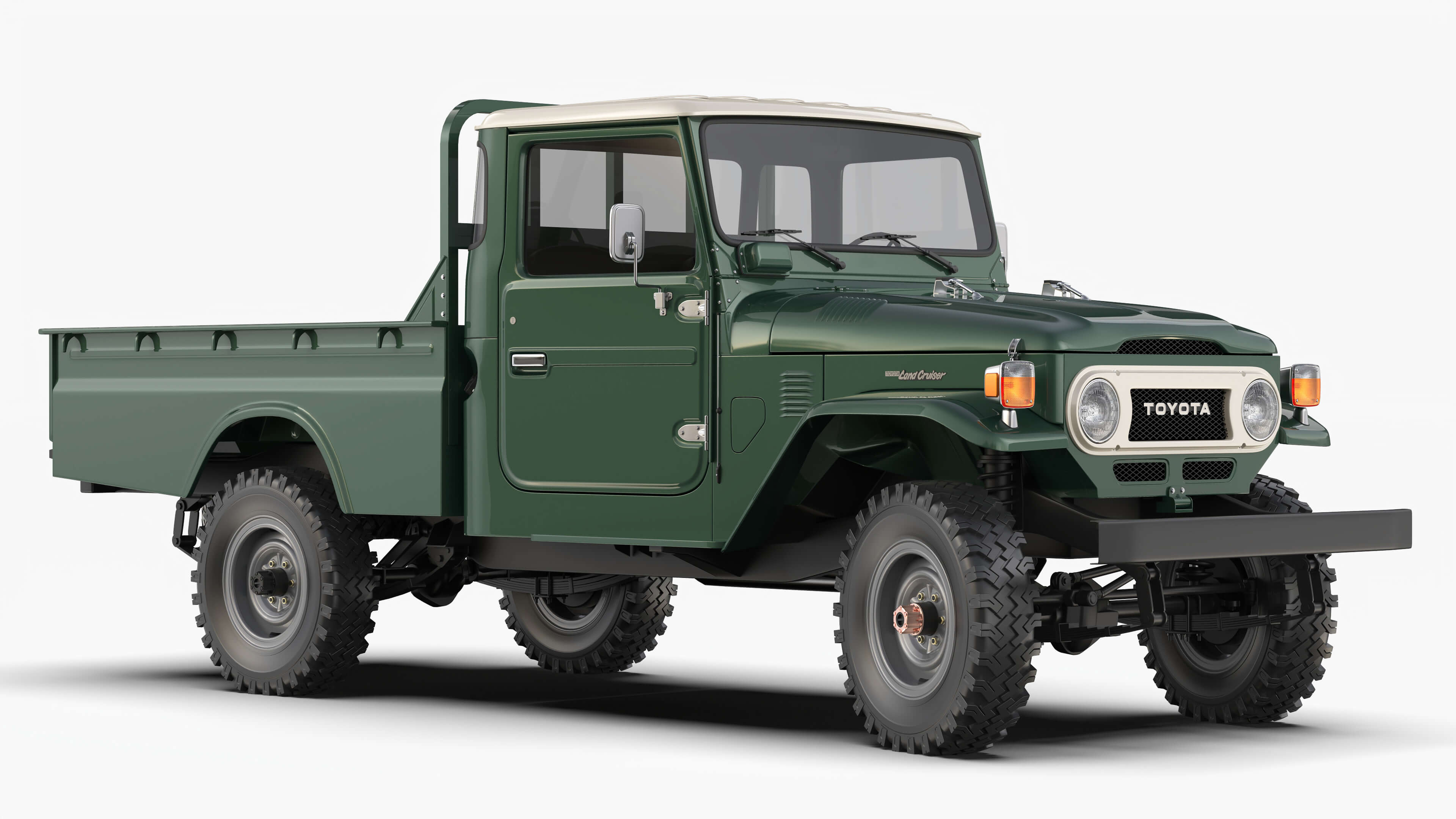 Toyota Land Cruiser FJ45 Pickup 1978 - 3D Model by Swan3DStudios