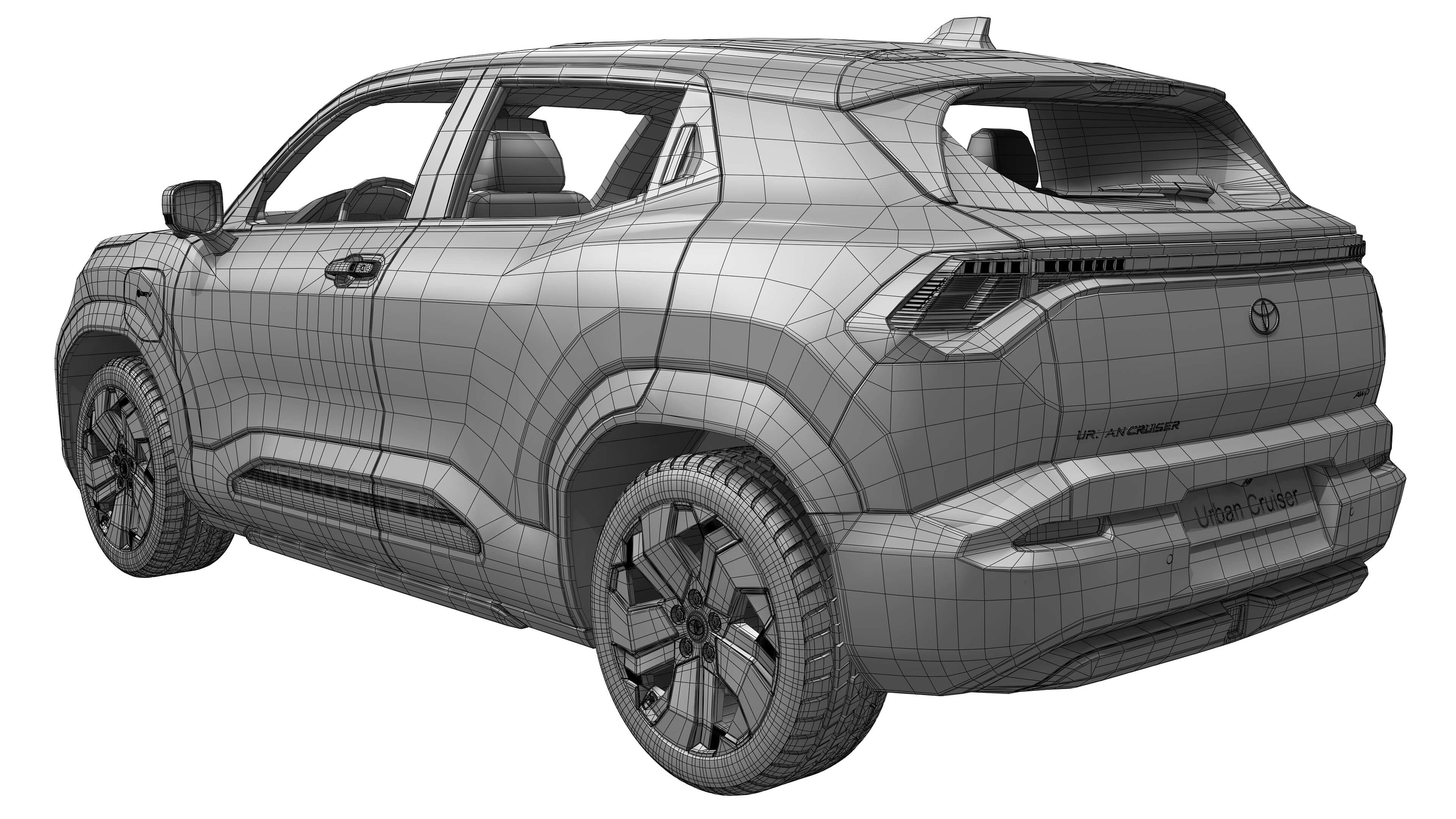 Toyota Urban Cruiser 2025 - 3D Model by Swan3DStudios