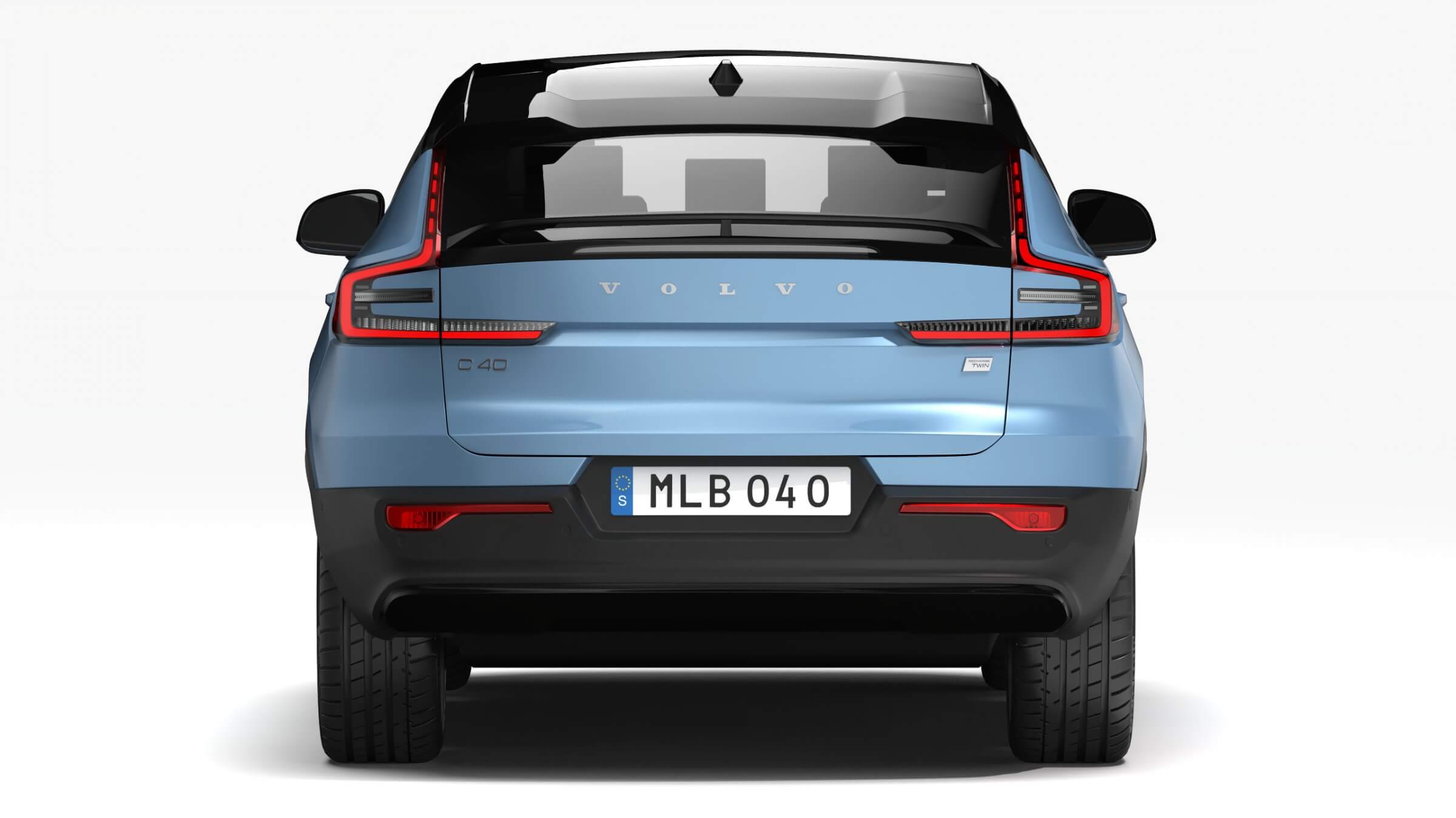 Volvo C40 Recharge 2022 - 3D Model by Swan3DStudios