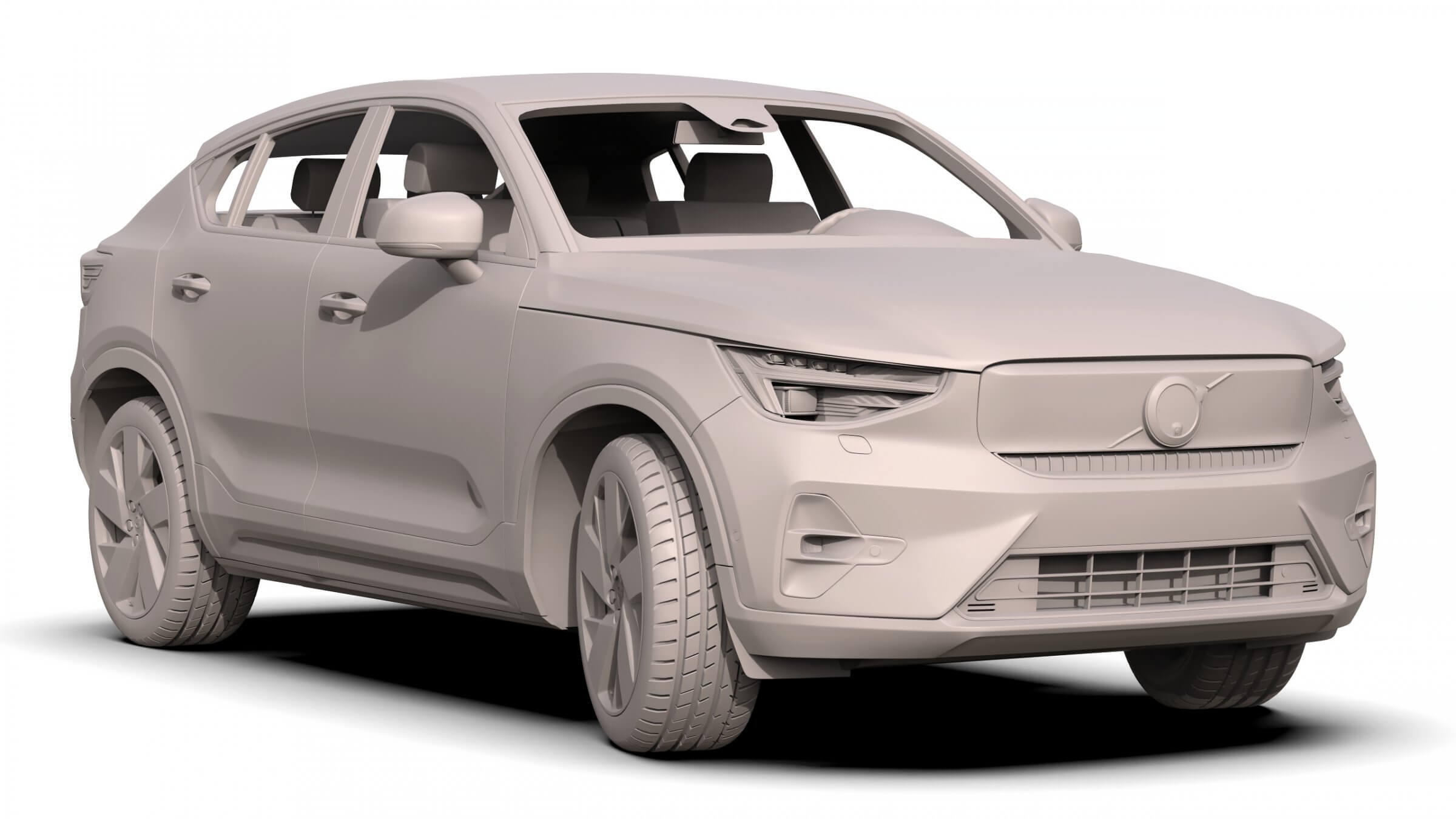 Volvo C40 Recharge 2022 - 3D Model by Swan3DStudios