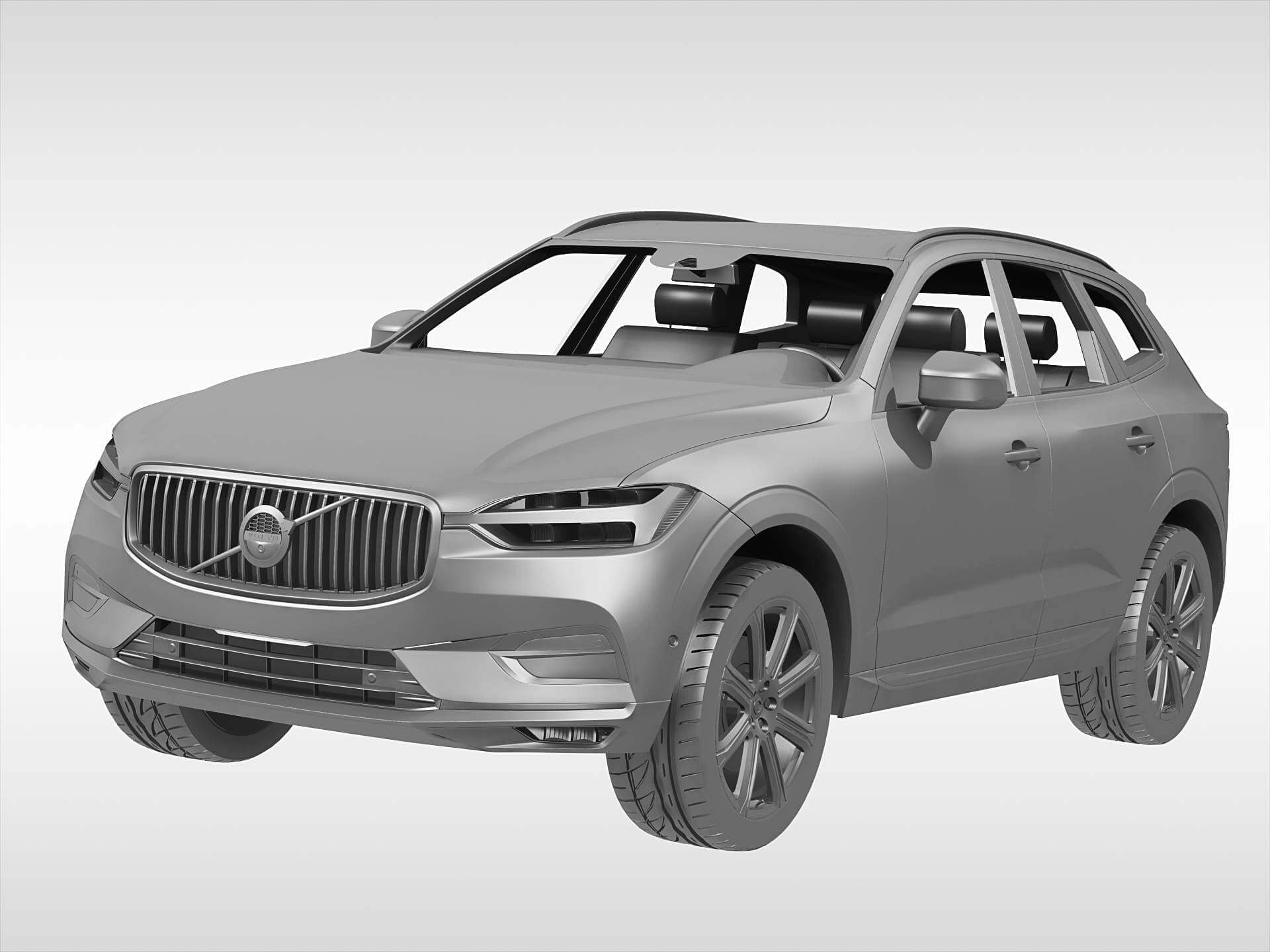 Volvo XC60 (2018) - 3D Model by Swan3DStudios