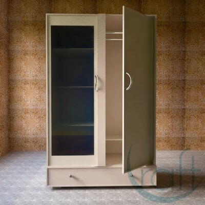 Basic Wardrobe - Free 3D Model by swapnilfx