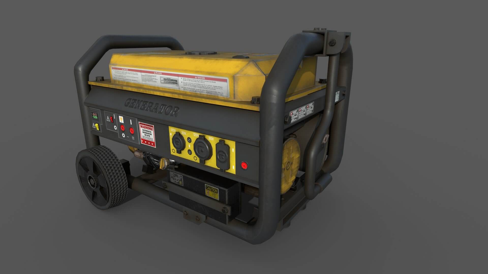 Mini Generator - 3D Model by Swastika