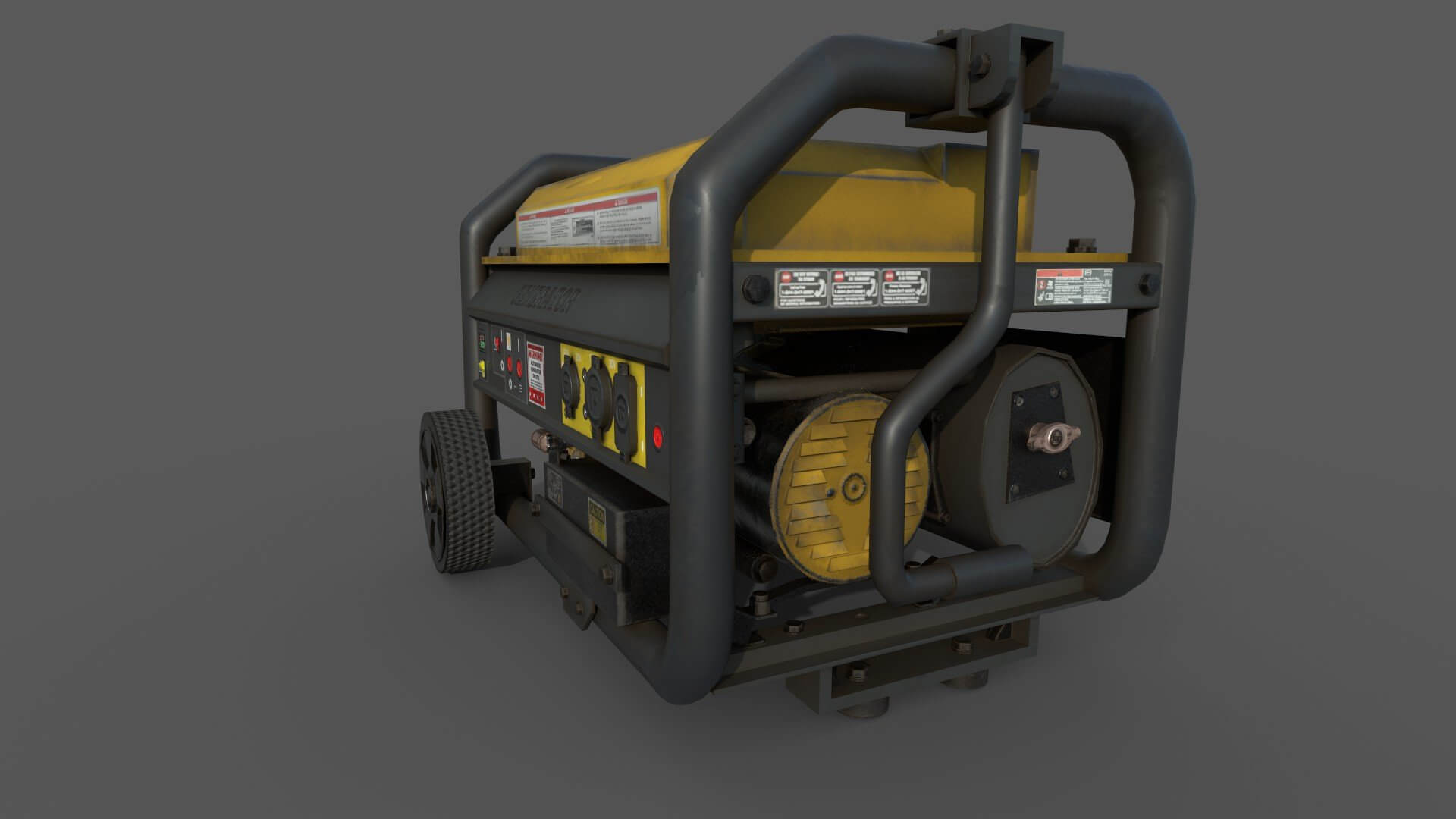 Mini Generator - 3D Model by Swastika