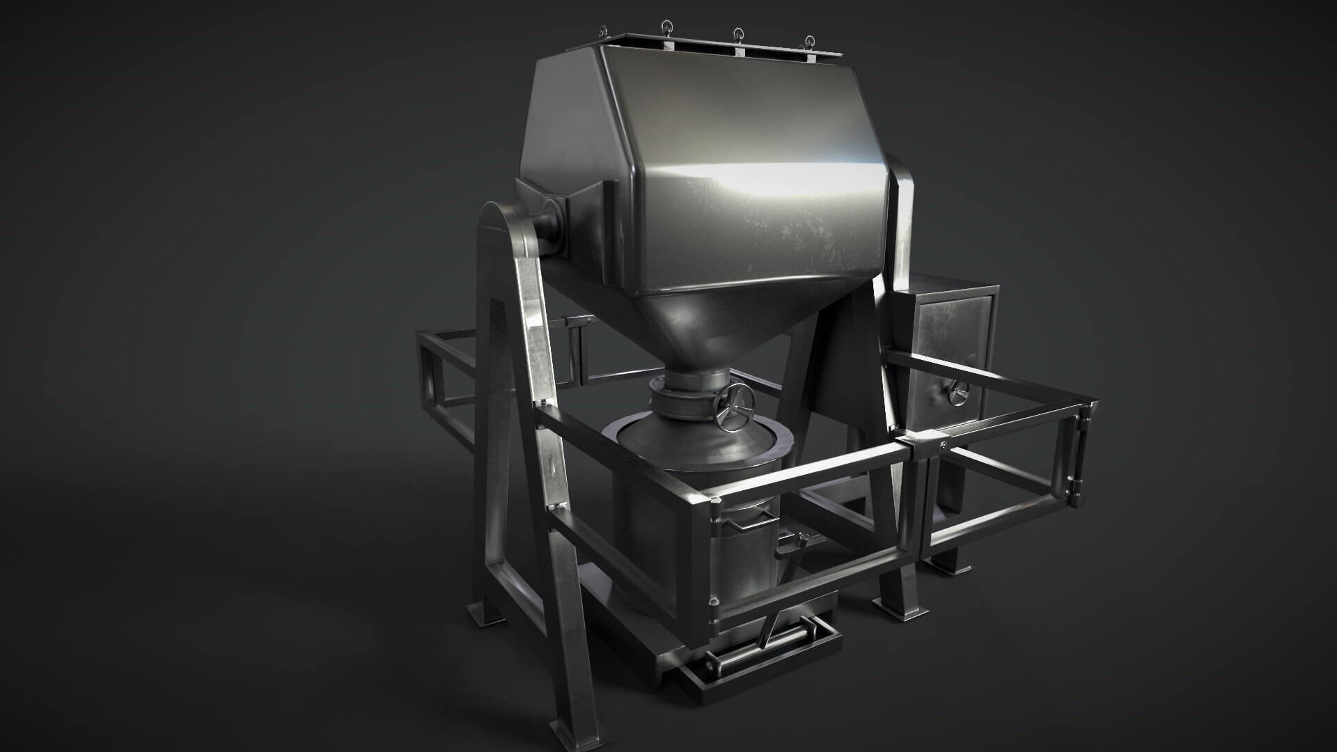 Octagonal Blender - 3D Model by Swastika