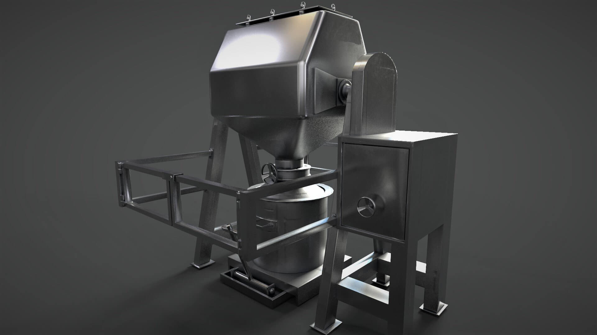 Octagonal Blender - 3D Model by Swastika