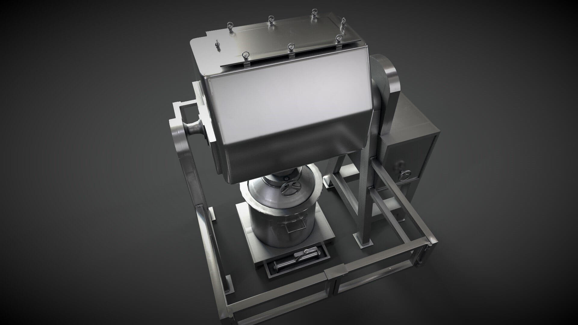 Octagonal Blender - 3D Model by Swastika