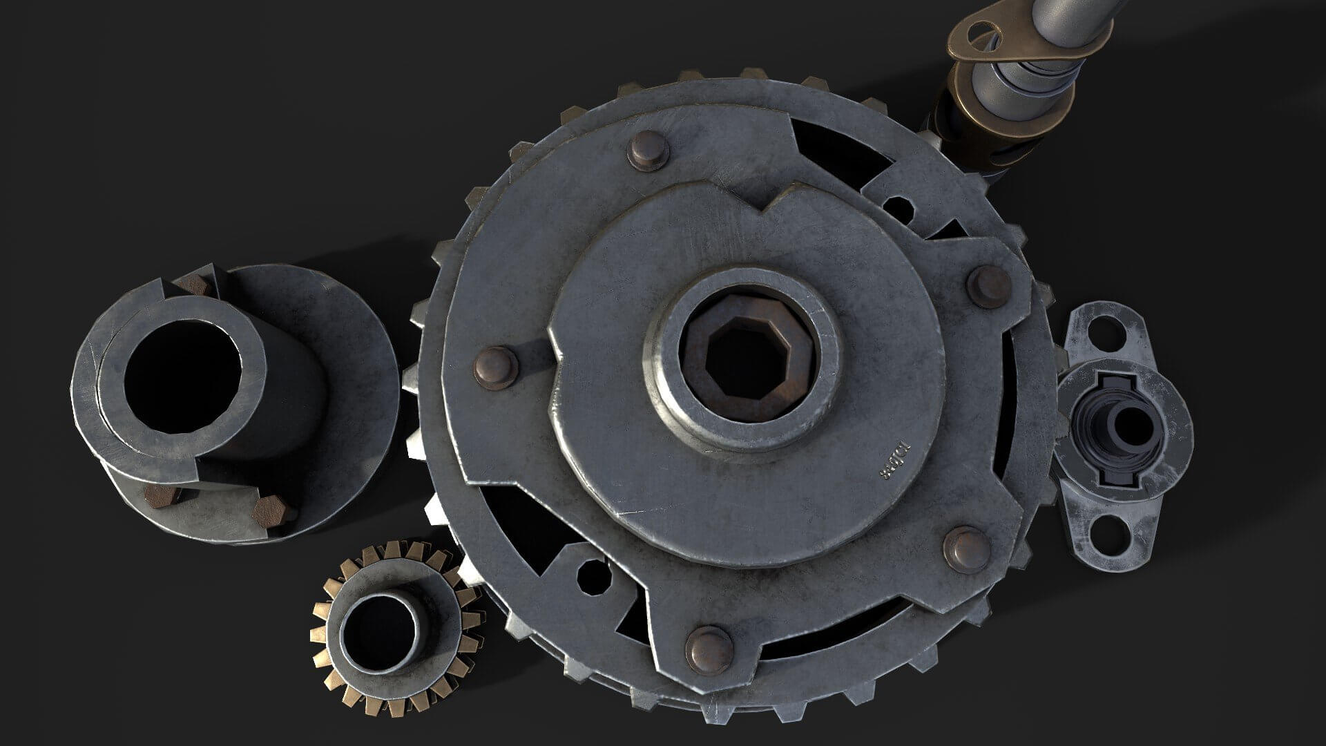 Spare Parts - 3D Model by Swastika