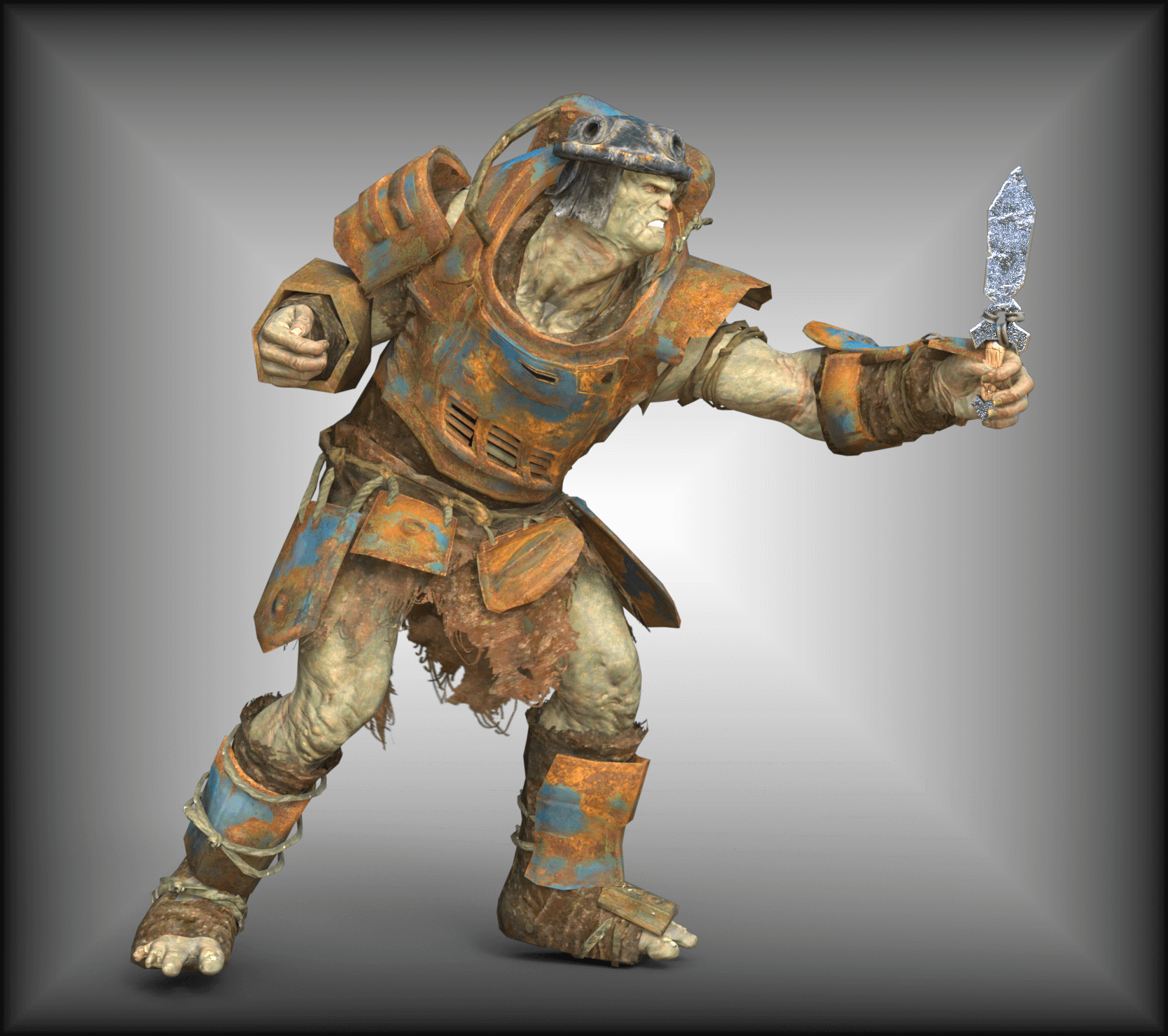 fallout fight. 3D Render, Digital Art by SweeP