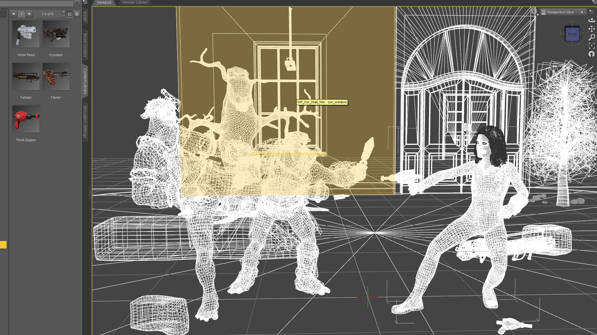 fallout fight. 3D Render, Digital Art by SweeP