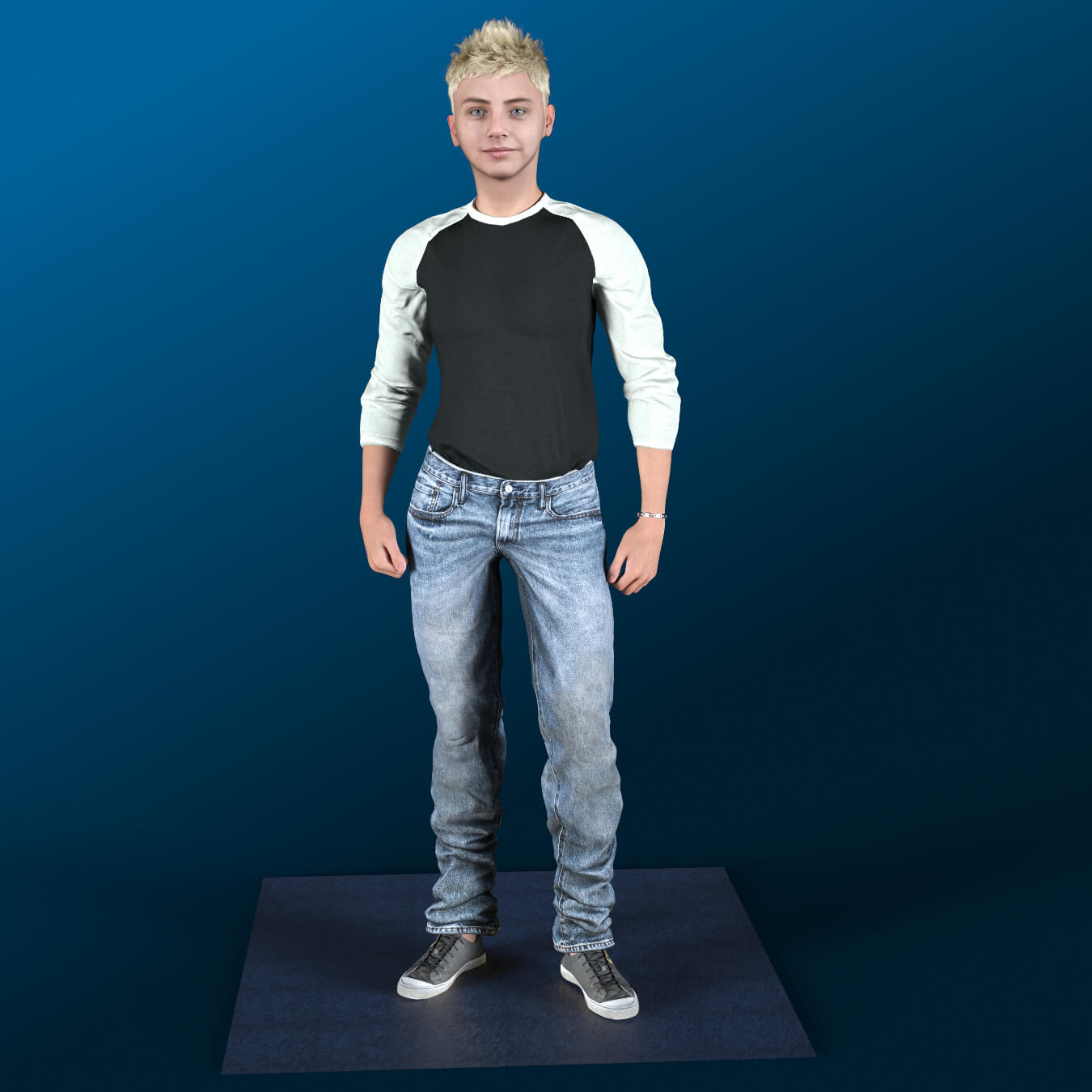 My Grandson Brandon 3D Render, Digital Art by SweeP