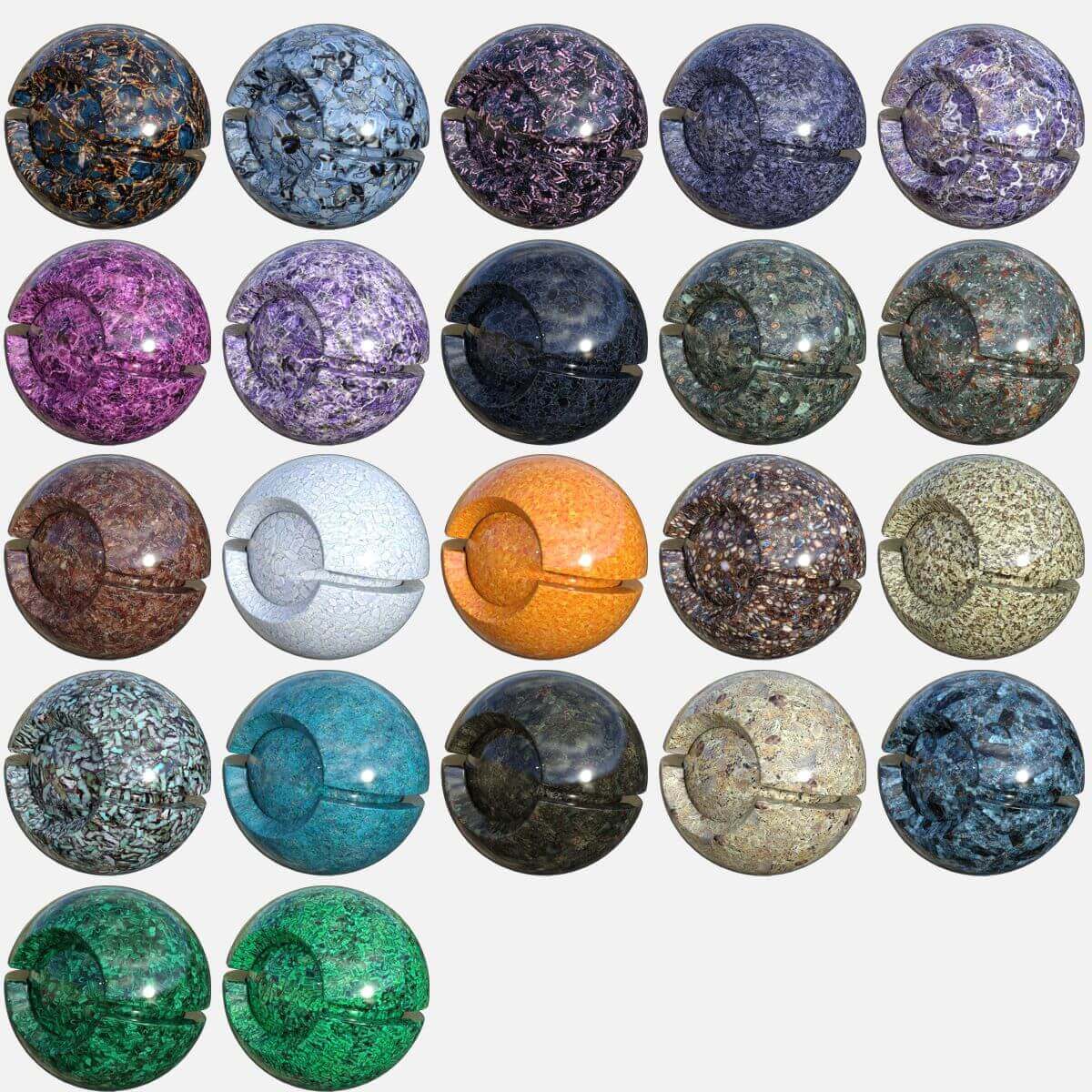 Gemstone Texture Pack 1 by swileh