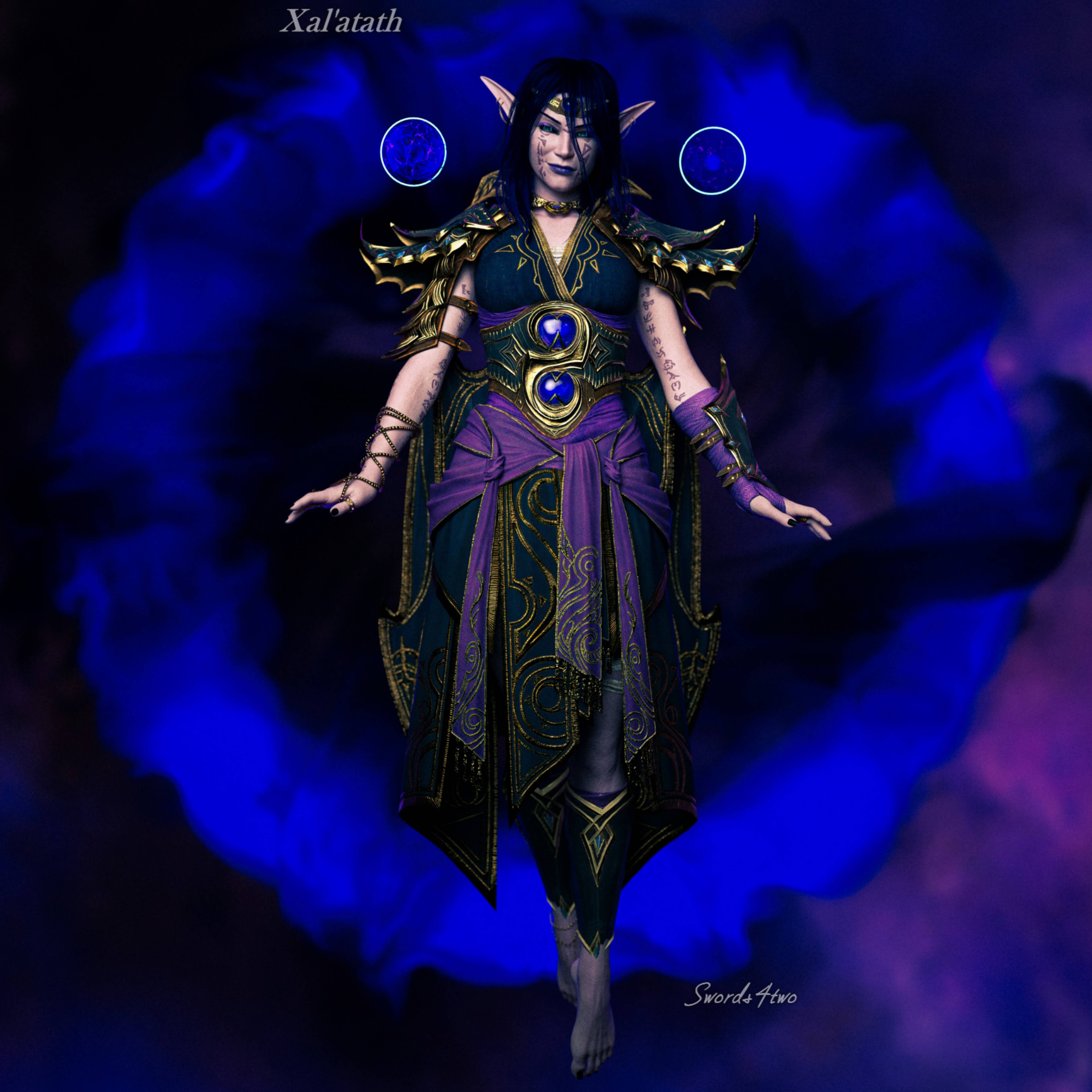 Xal'atath by Dumitas 3D Render, Digital Art by swords4two