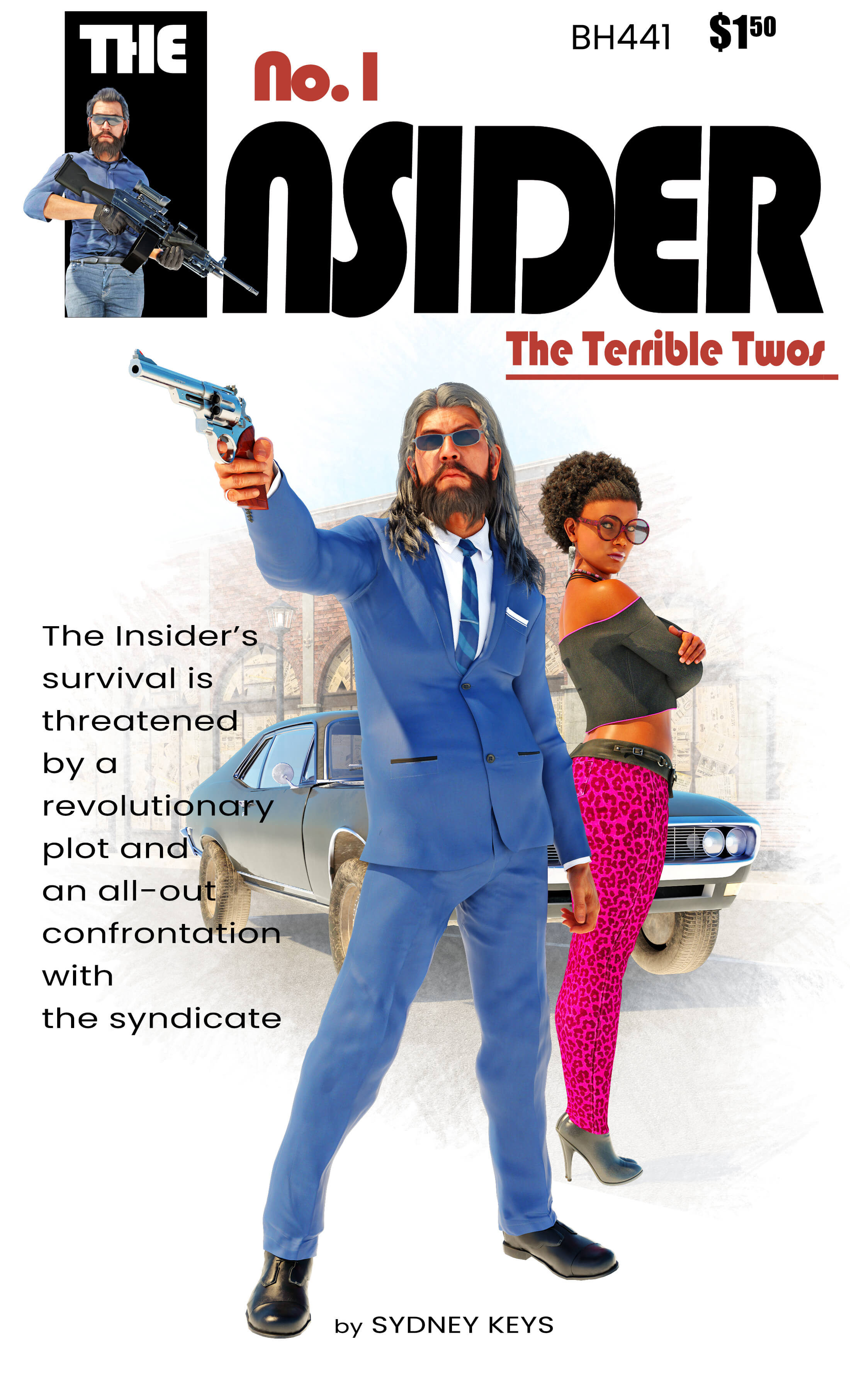 The Insider #1 3D Render, Digital Art by SydneyKeys