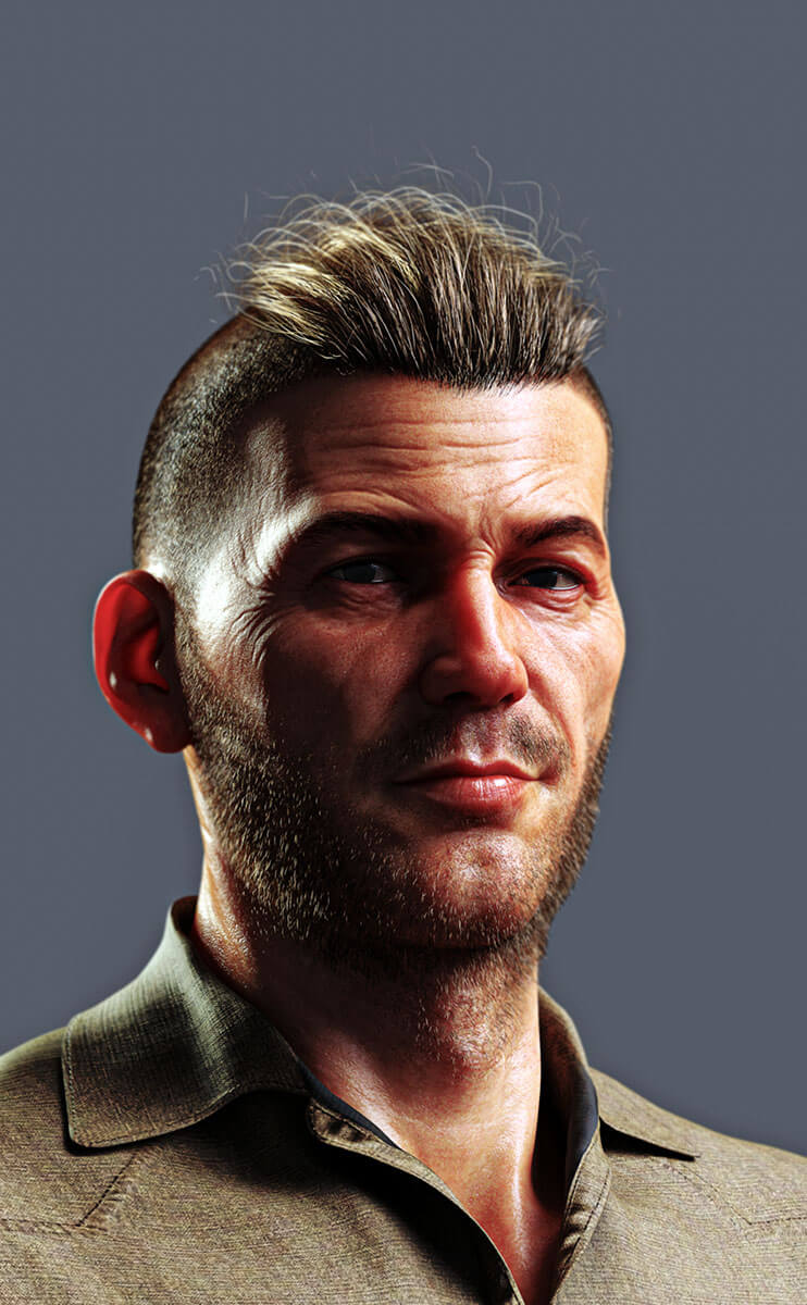 The New Guy 3D Render, Digital Art by SydneyKeys