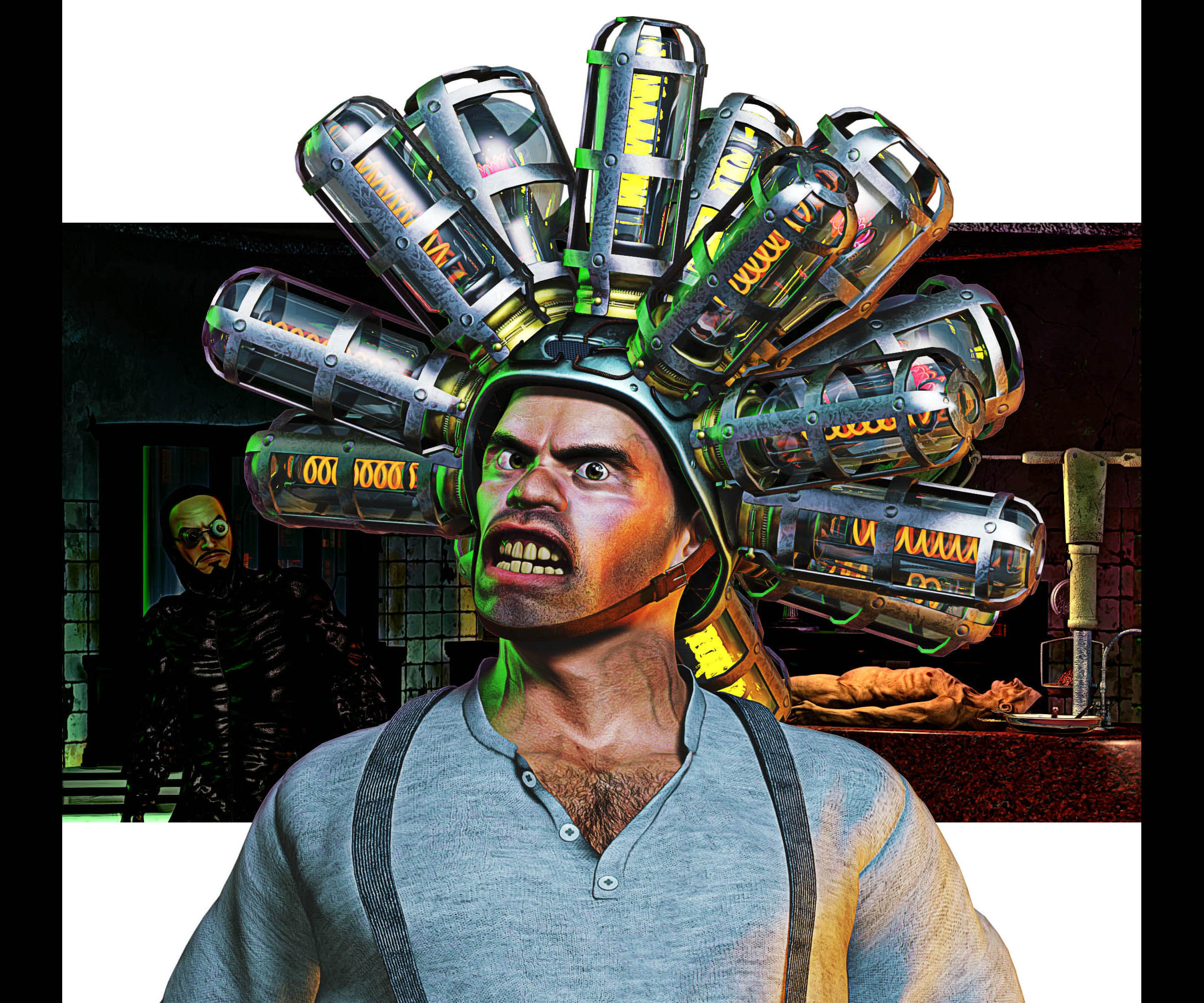 Weird Science 3D Render, Digital Art by SydneyKeys