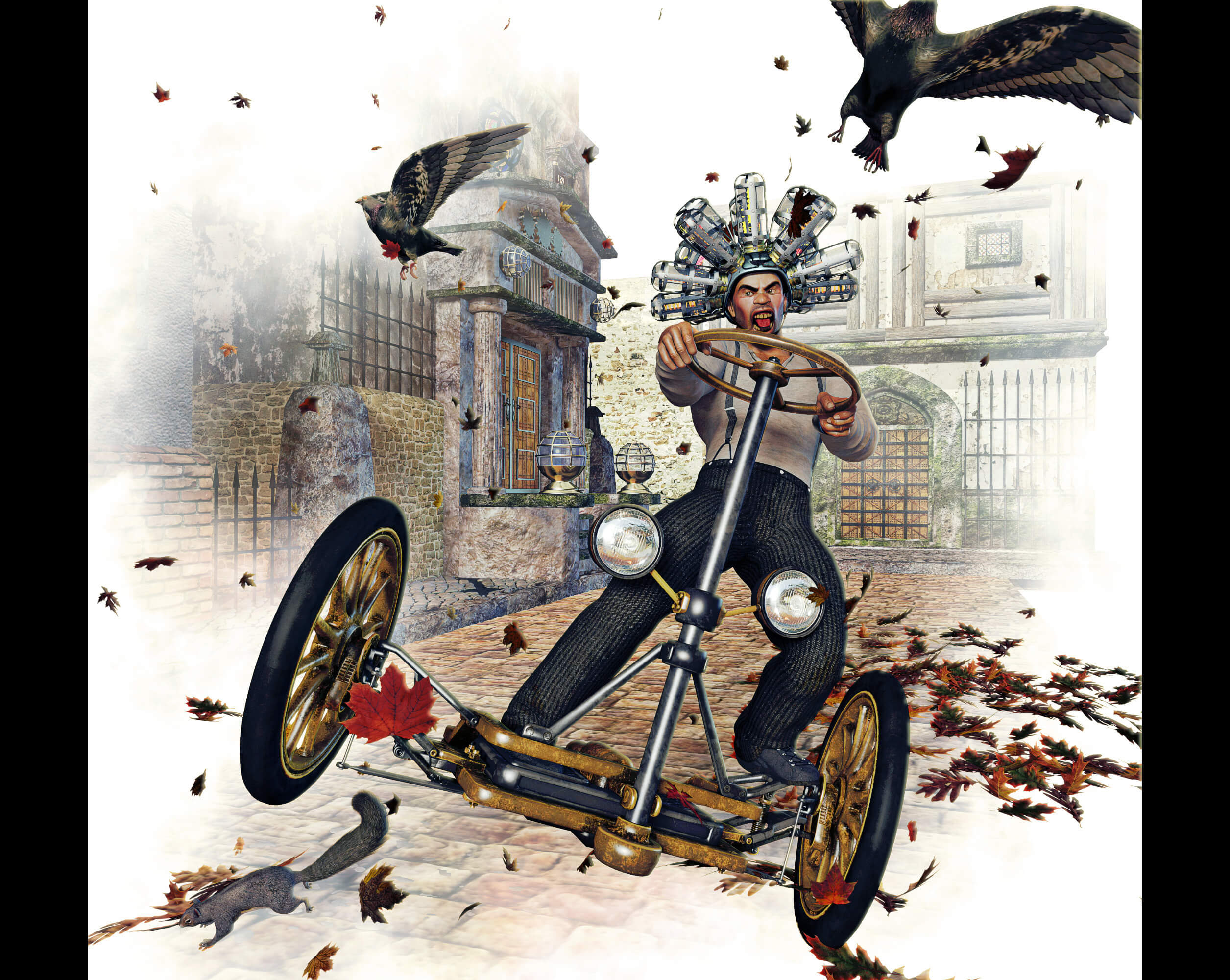 Weird Science 3D Render, Digital Art by SydneyKeys