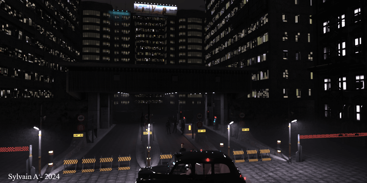 Checkpoint 3D Render, Digital Art by Sylvain-A