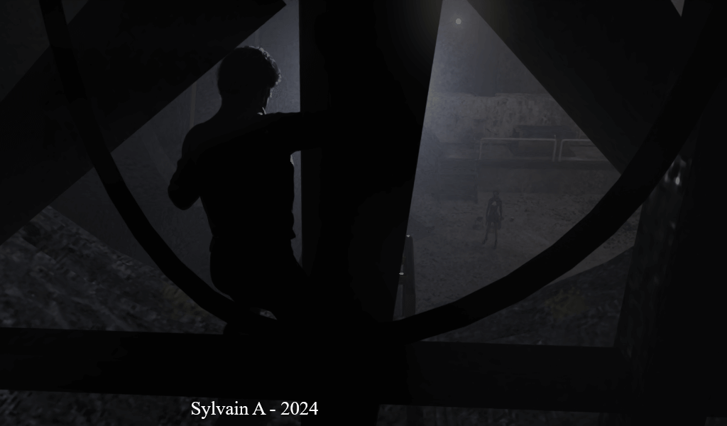 Come down. 3D Render, Digital Art by Sylvain-A